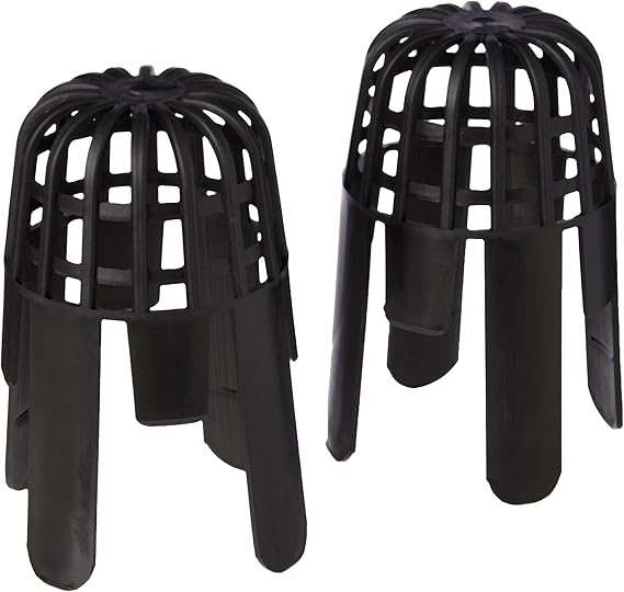 merriway BH03114 (2-Piece) Gutter Balloon Outlet Guard, Black To Fit 68 ...