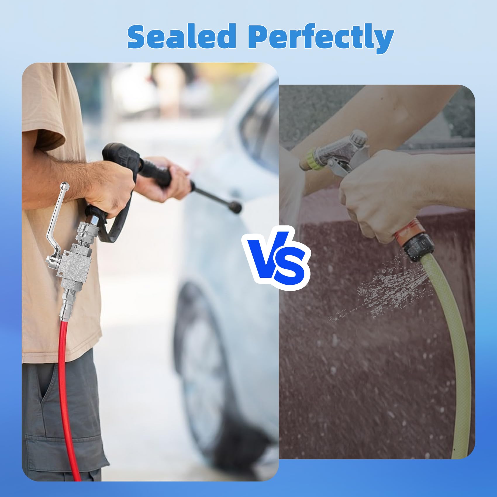 Snapklik.com : 2-Pack Heavy Duty Pressure Washer Ball Valve Kit ...
