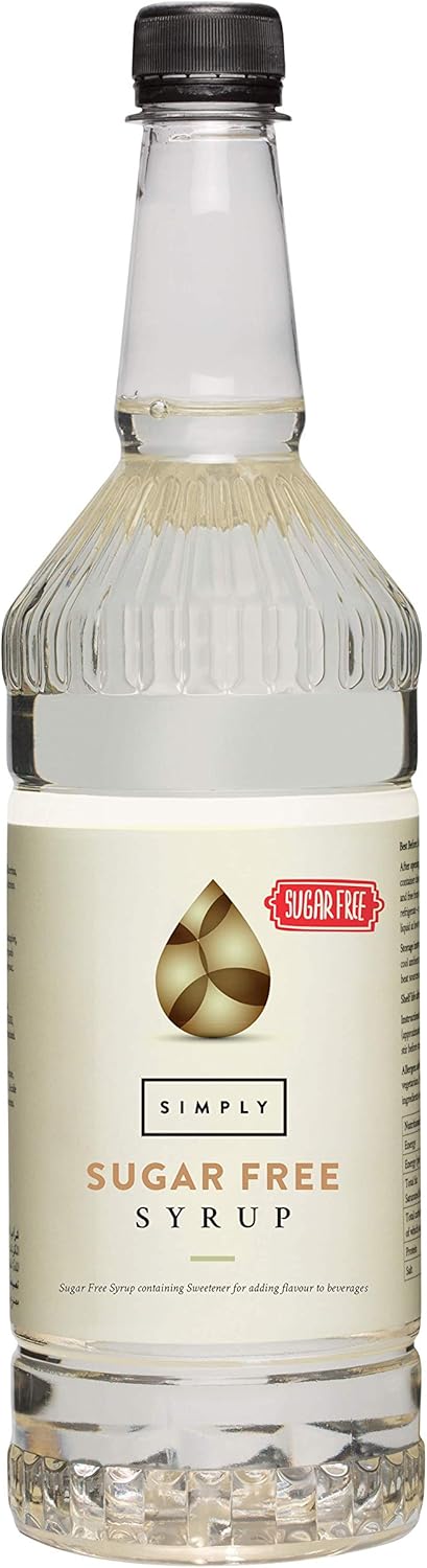 Simply Sugar Free Syrup 1 Litre : Amazon.co.uk: Grocery