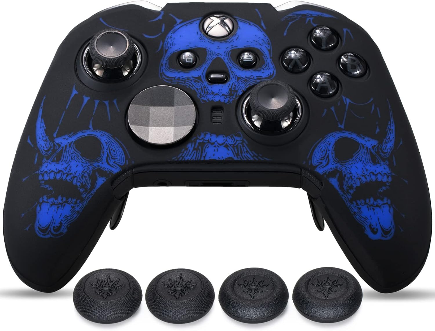 Amazon.com: YoRHa Laser Carving Silicone Skin for Xbox Elite Series 2 ...