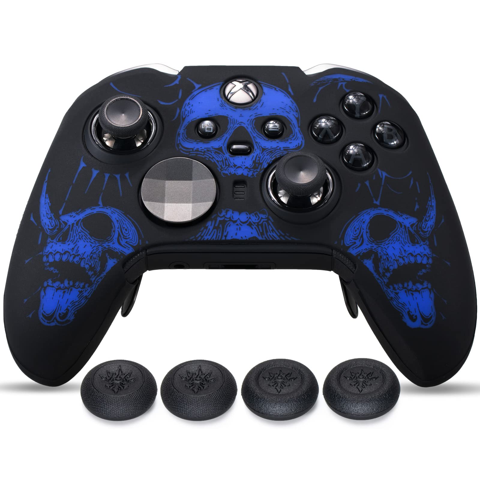 Amazon.com: YoRHa Laser Carving Silicone Skin for Xbox Elite Series 2 ...