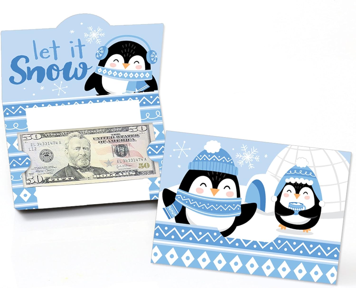 Amazon.com: Big Dot of Happiness Winter Penguins - Holiday and ...