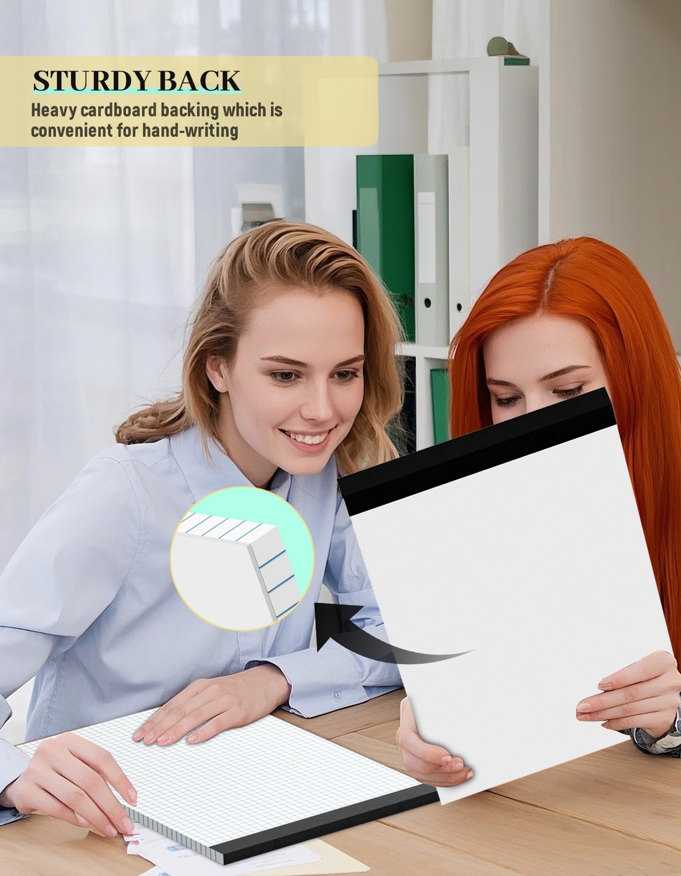 Snapklik.com : 11x17 Graph Paper Pad, 4x4 Quad Ruled, 30 Sheets Large ...