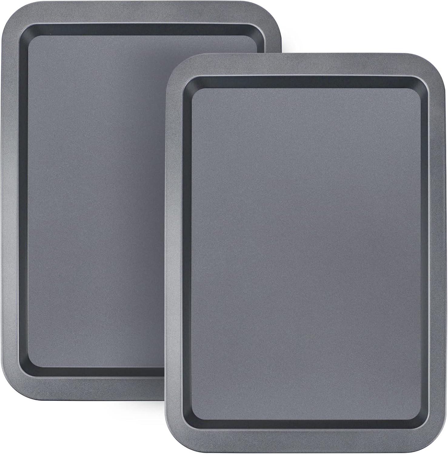 Amazon.com: Suice 2Pcs 9x13 Inch Cookie Sheet for Baking, Wide-Rimmed ...