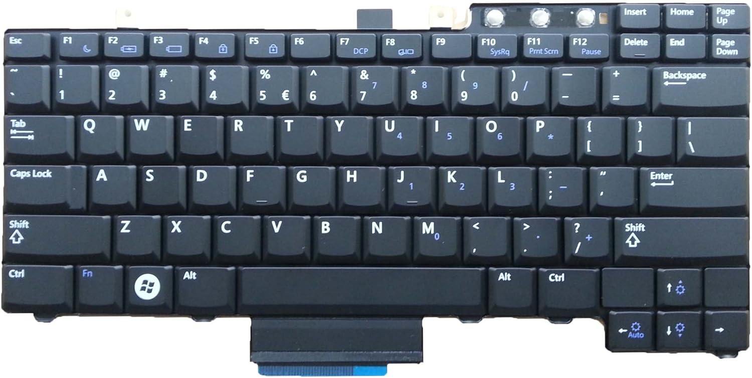 Amazon.com: New US Layout Laptop Keyboard For Dell Latitude E5300 E5400 ...
