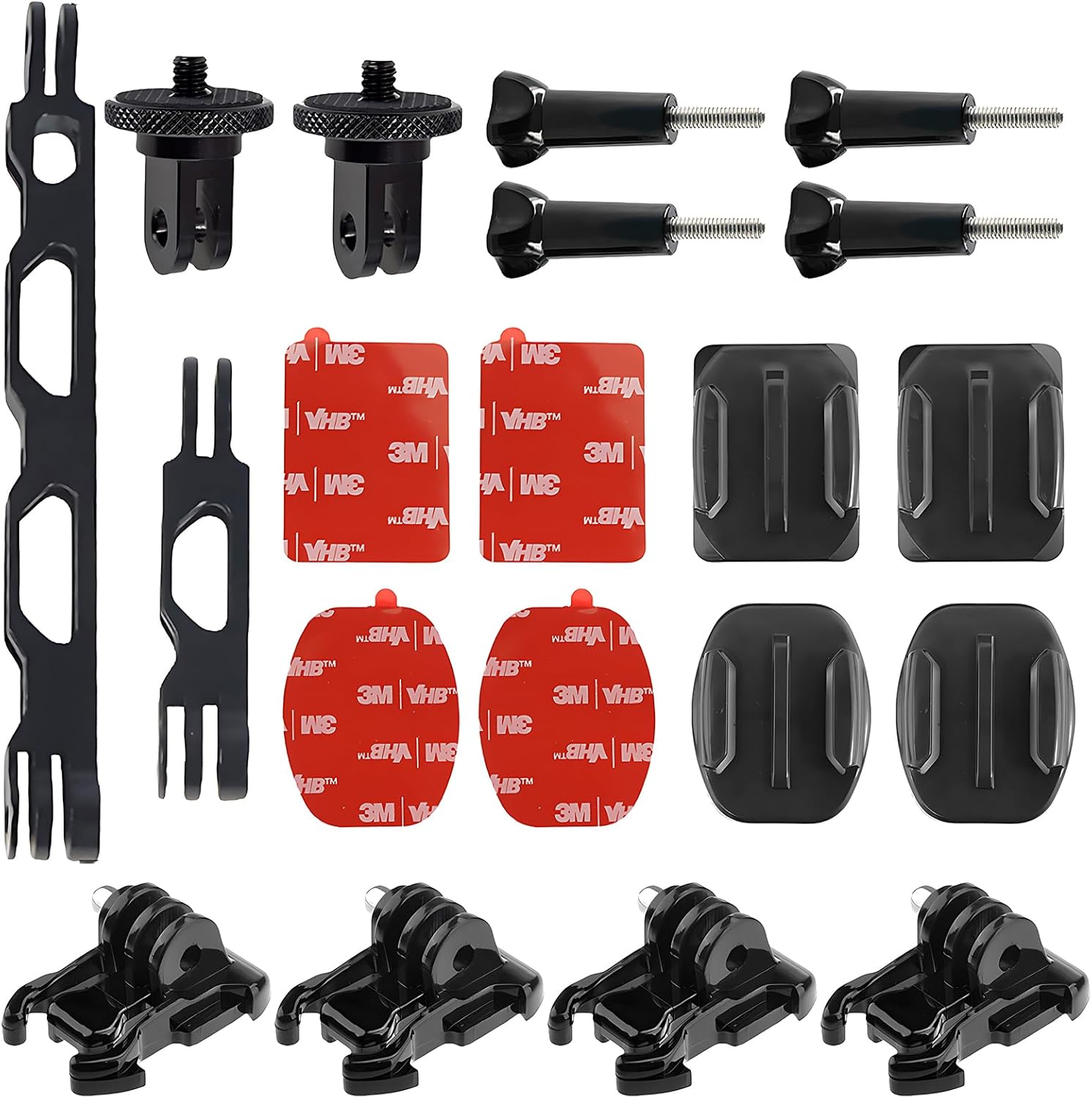 Amazon.com: Flexible Adhesive Mount with Go pro Extension Arm for Insta ...