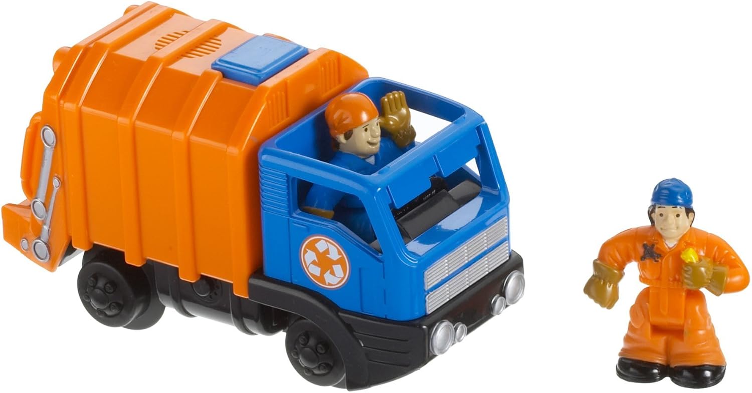 Amazon.com: Fisher-Price Dumpster Hugh and Vern : Toys & Games