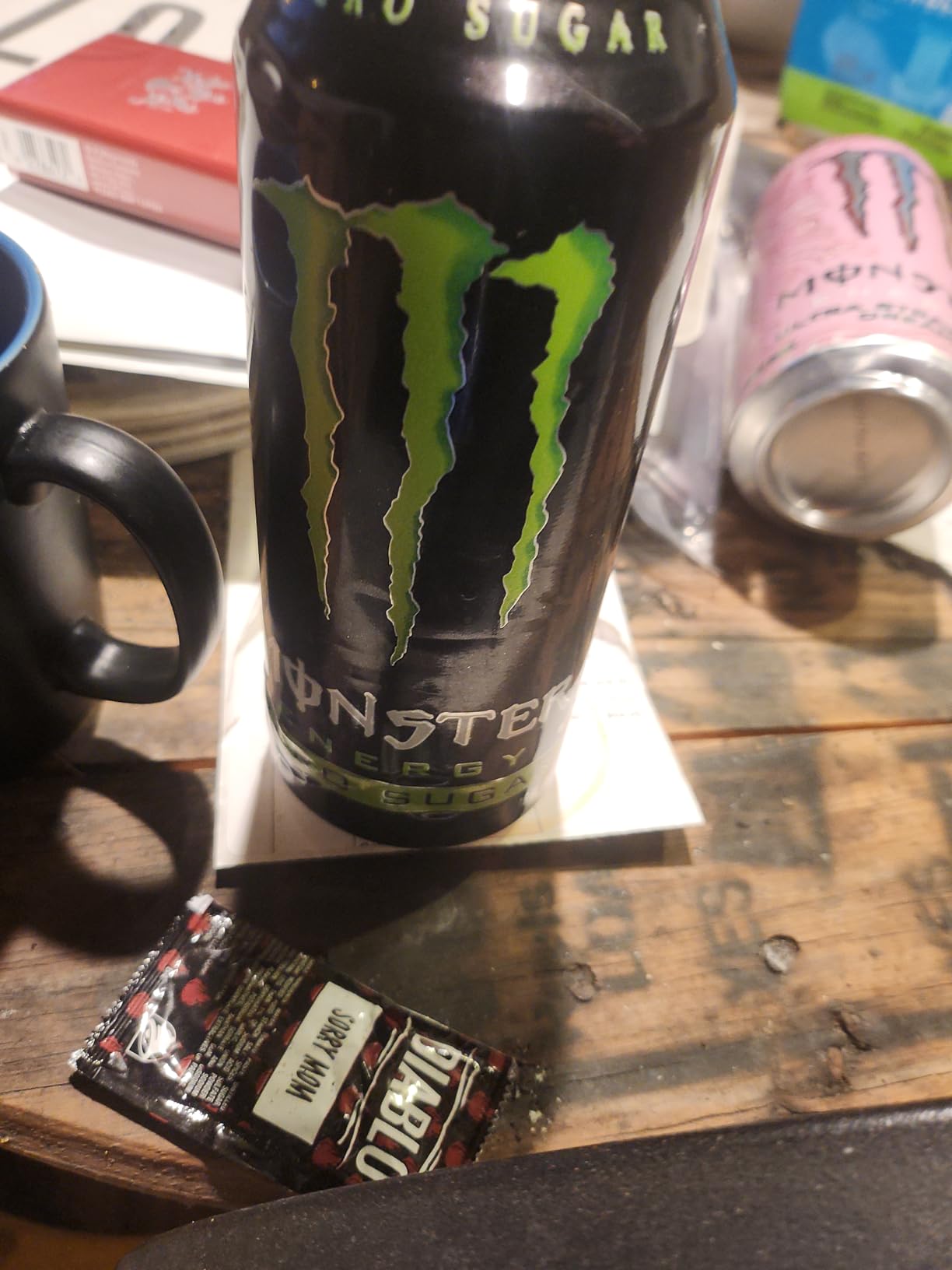 Amazon.com : Monster Energy Zero Sugar, Low Calorie Energy Drink, 16 ...