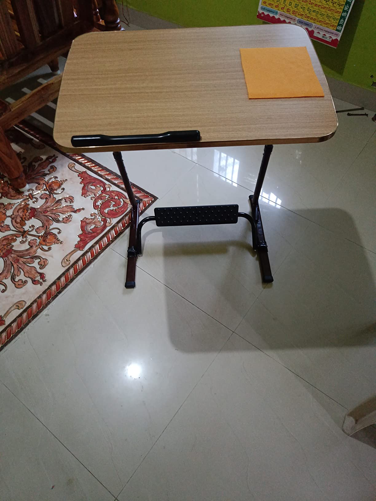 CELLBELL® Bade XL Size Top Table Mat Finish Steel Wood 60 * 45 * 75 cm ...