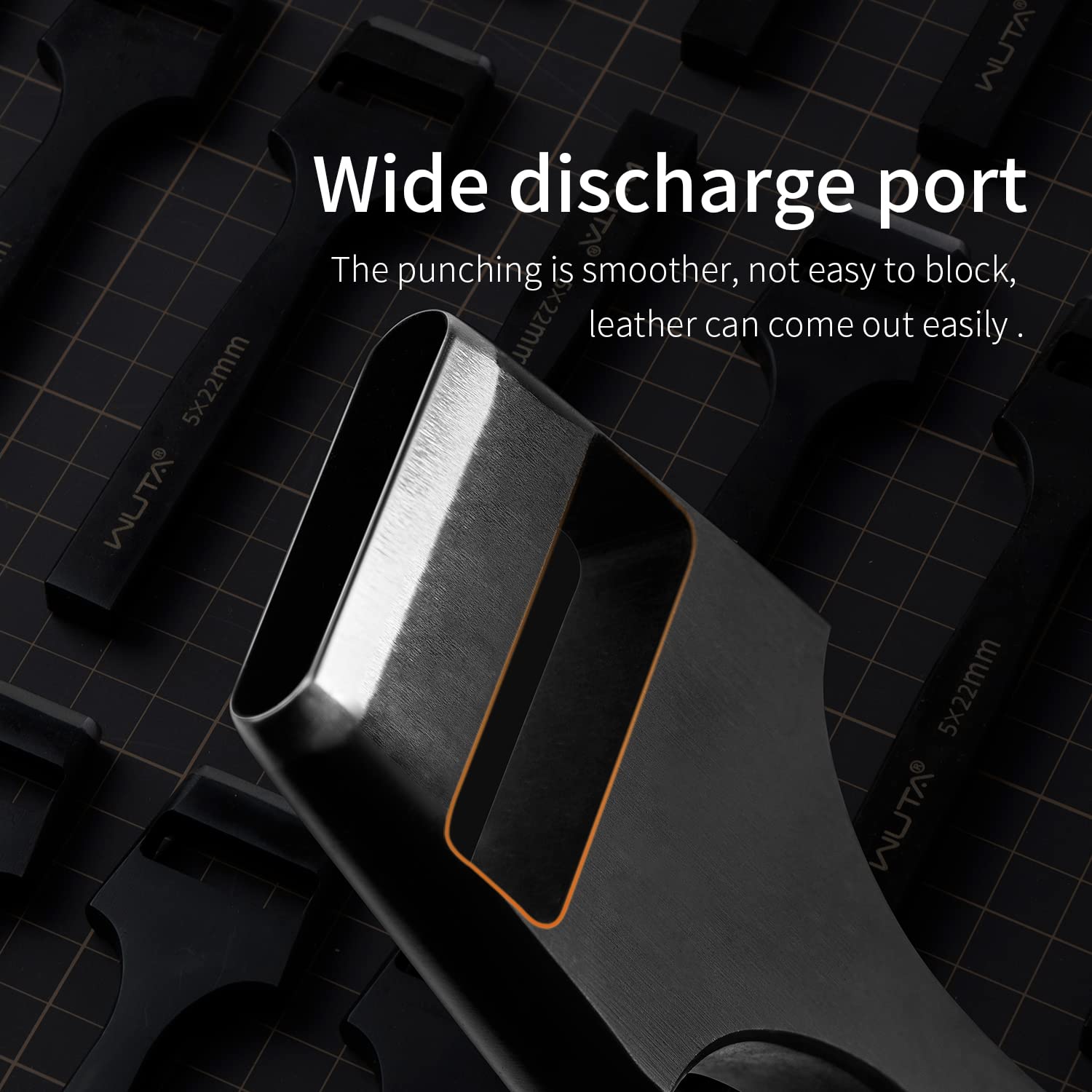 Snapklik.com : WUTA Belt Hole Puncher Oval Hole Cutter Strap Watch Band ...