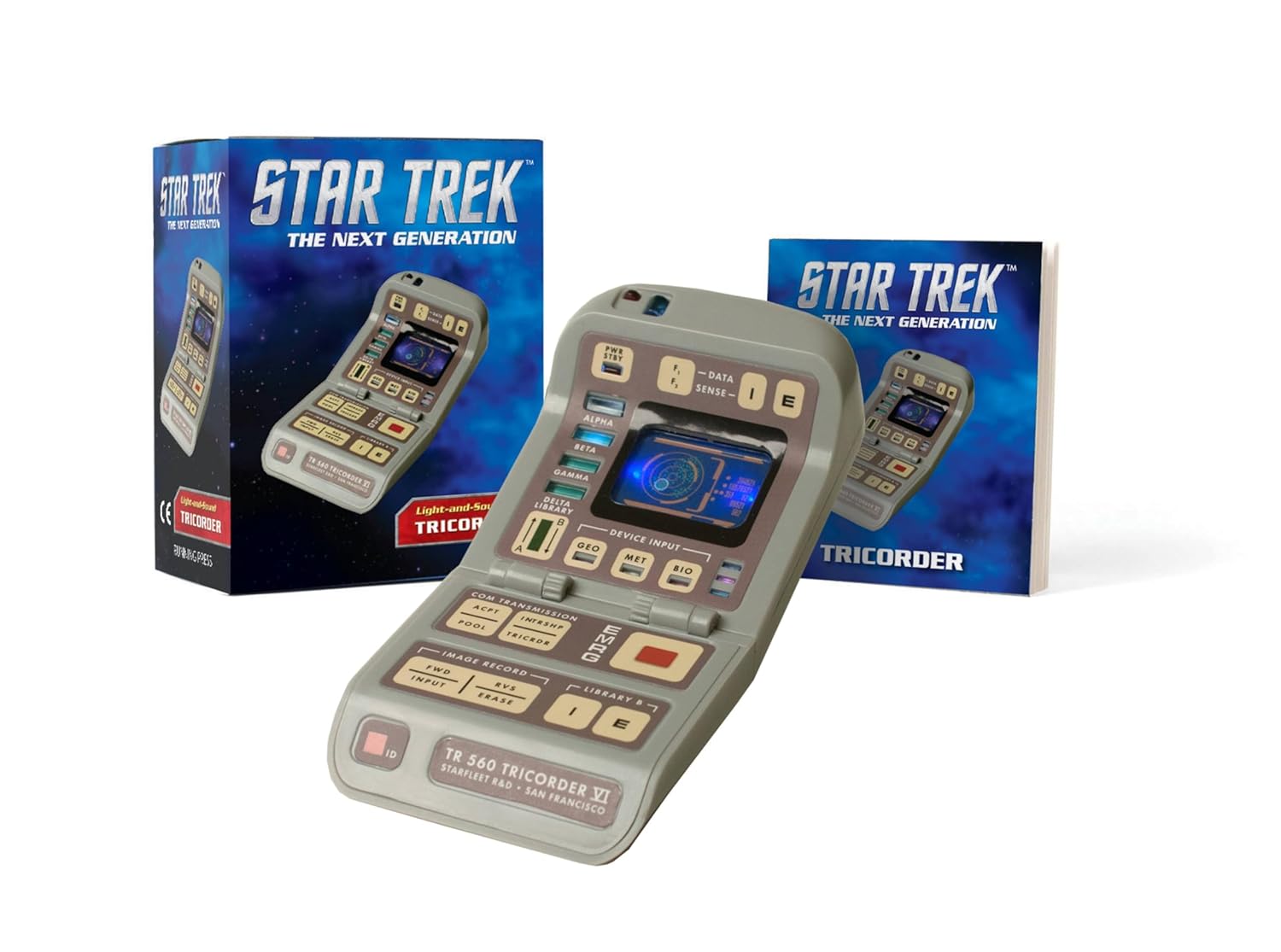 Star Trek: Light-and-Sound Tricorder : Carter, Chip: Amazon.ie: Books