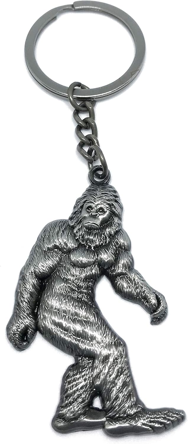 Amazon.com: Sonoran Souvenirs Metal Bigfoot Keychain - Bigfoot Gifts ...