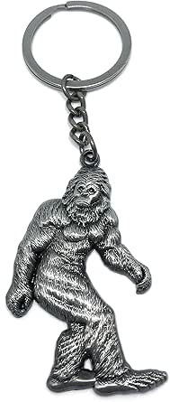Amazon.com: Sonoran Souvenirs Metal Bigfoot Keychain - Bigfoot Gifts ...