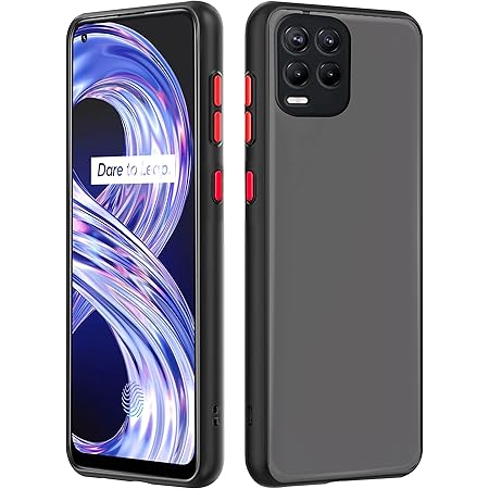 Hupshy realme 8i Armour Back Cover Case, Camera Bump Protection, Slim ...