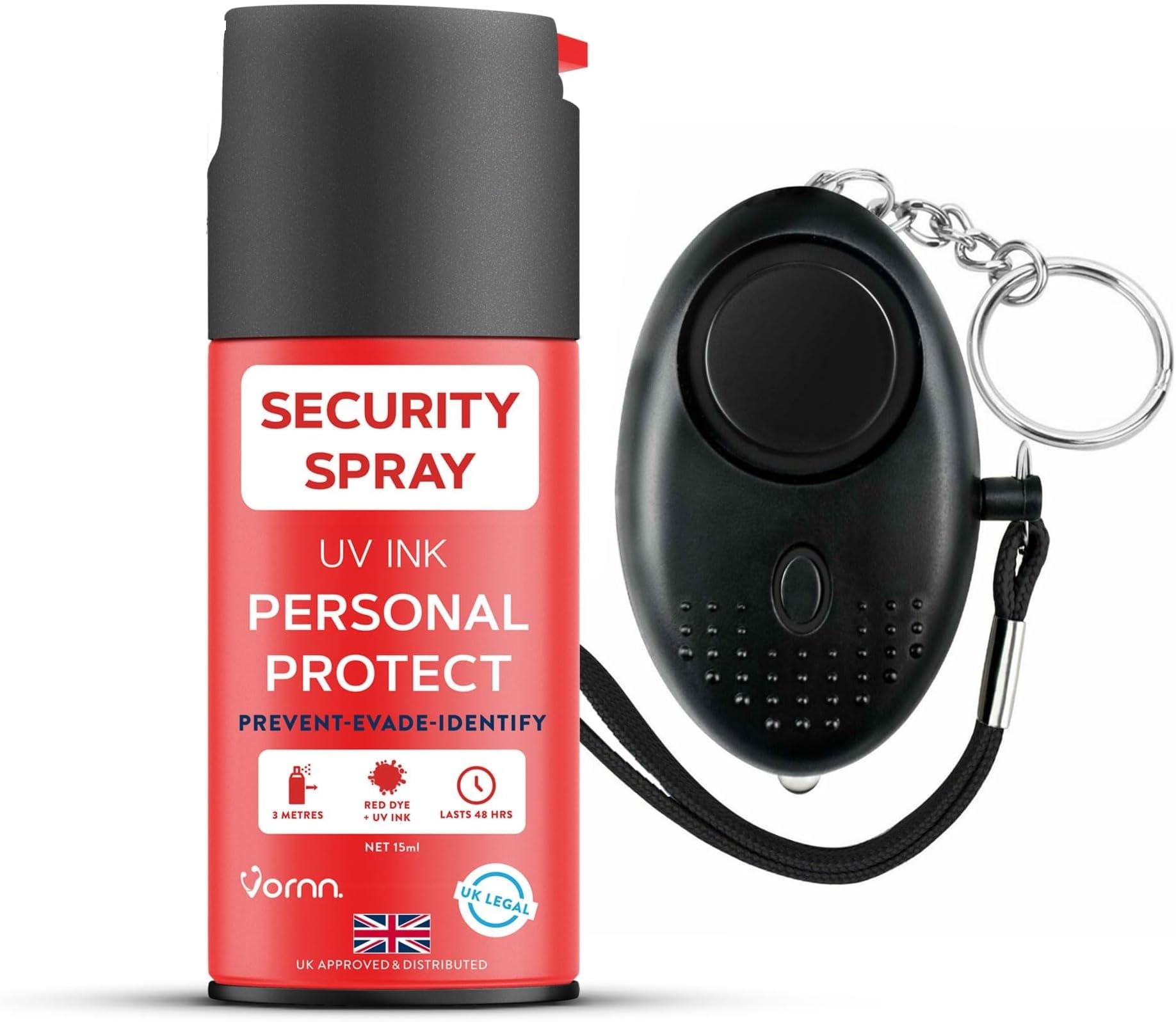Walk Easy Personal Attack Rape Alarm | Made in UK | Loud! : Amazon.co ...