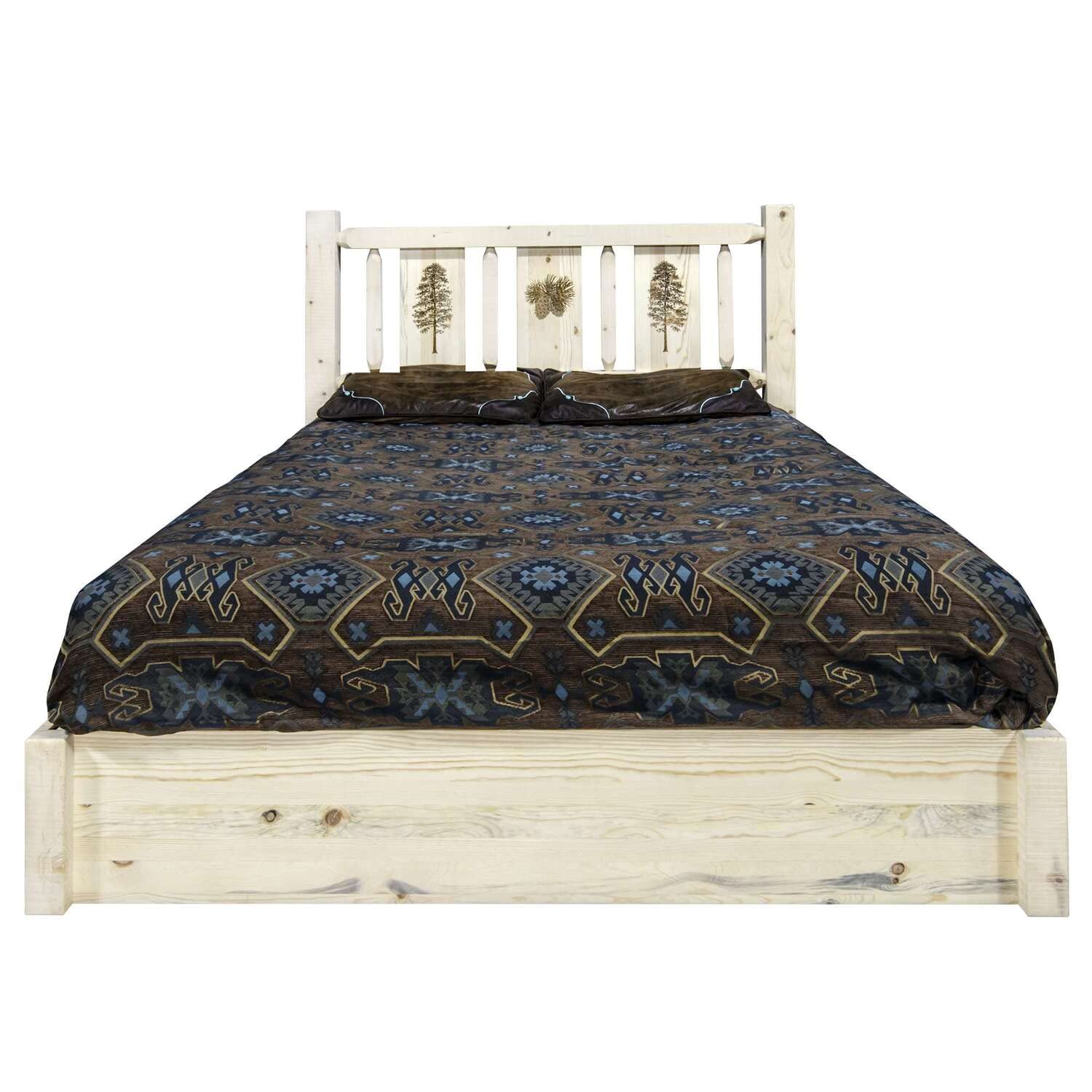 Montana Log Fram Bed