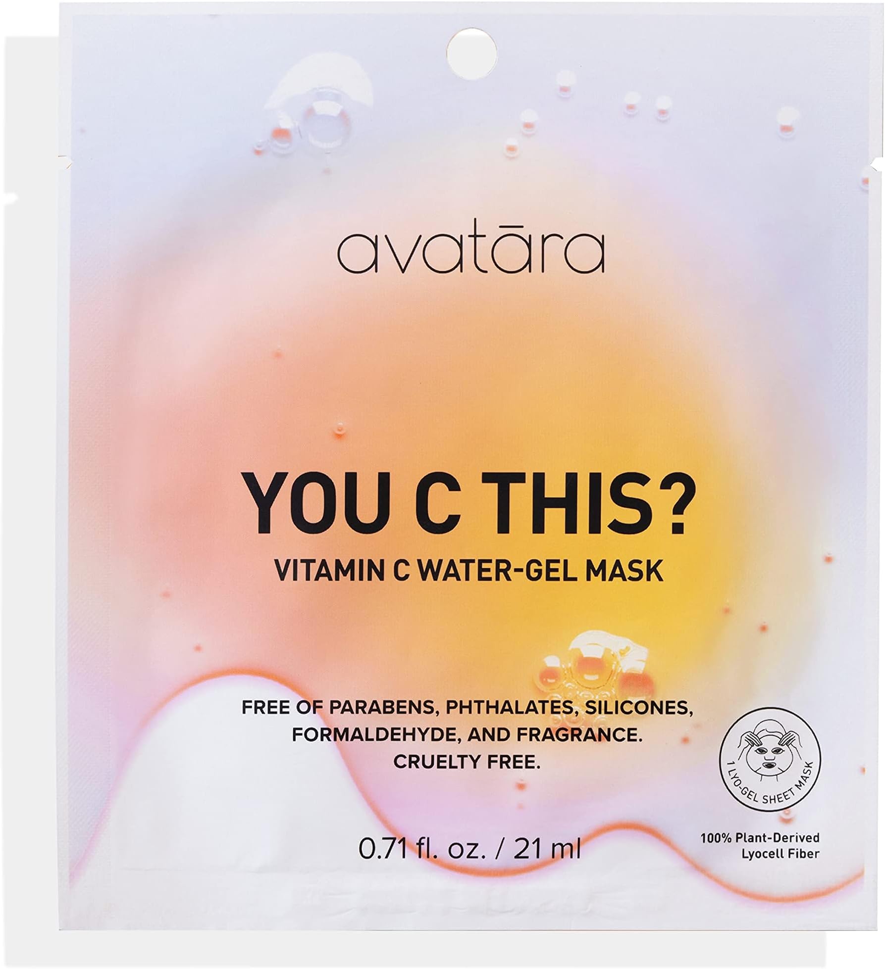 Amazon.com: LOOPS DOUBLE TAKE - Glow Hydrogel Face Mask - Calms and ...