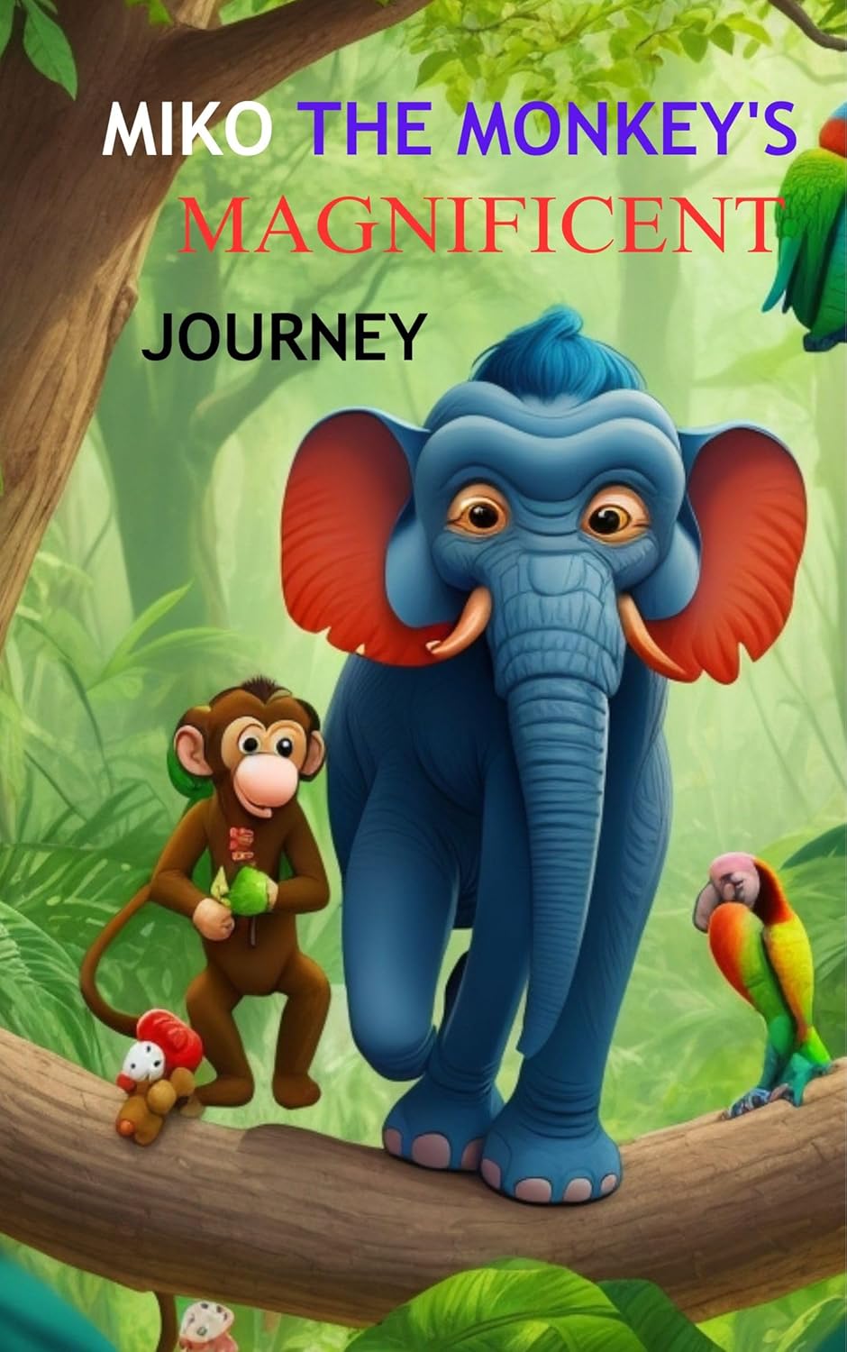 Amazon.com: Miko the Monkey's Magnificent Journey: A Tale of Adventure ...