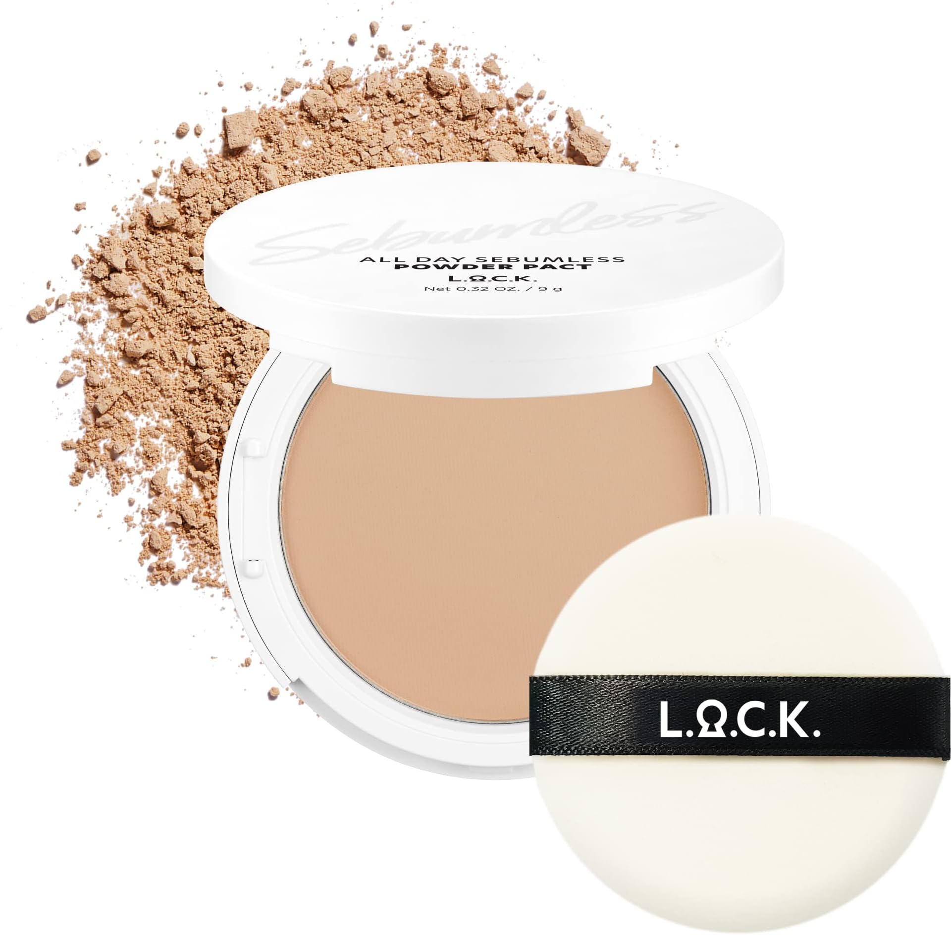 Amazon.com : EGLIPS Blur Powder Pact_13 9g/0.32oz - Pressed Powder Pact ...