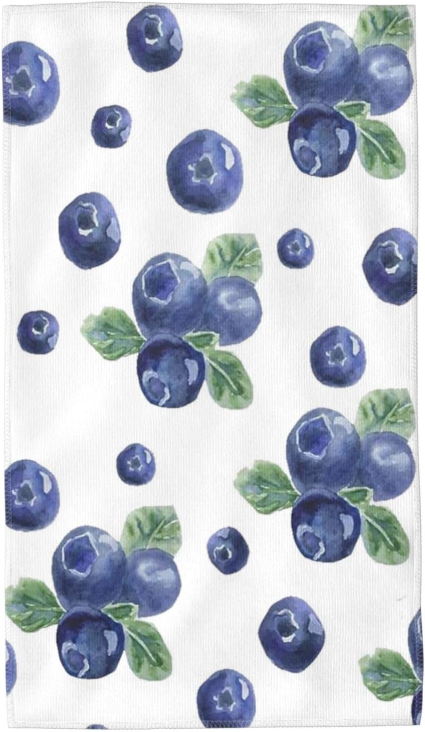 Amazon.com: Cute Fruits Blueberry Hand Towels Bathroom Kitchen Towel ...