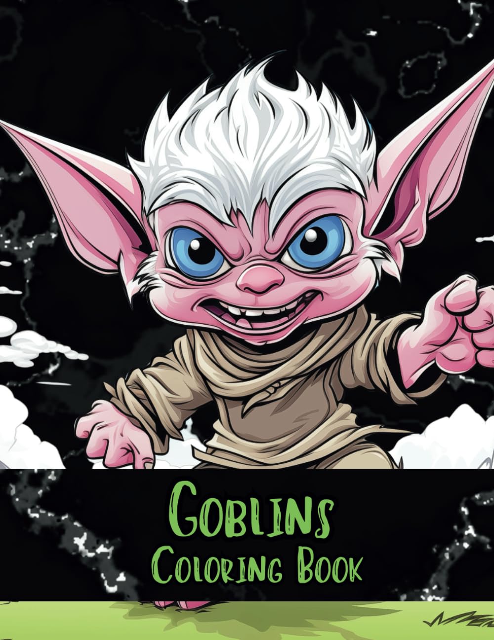 Amazon.com: Goblins Coloring Book: A Book of Fantasy Goblins ...