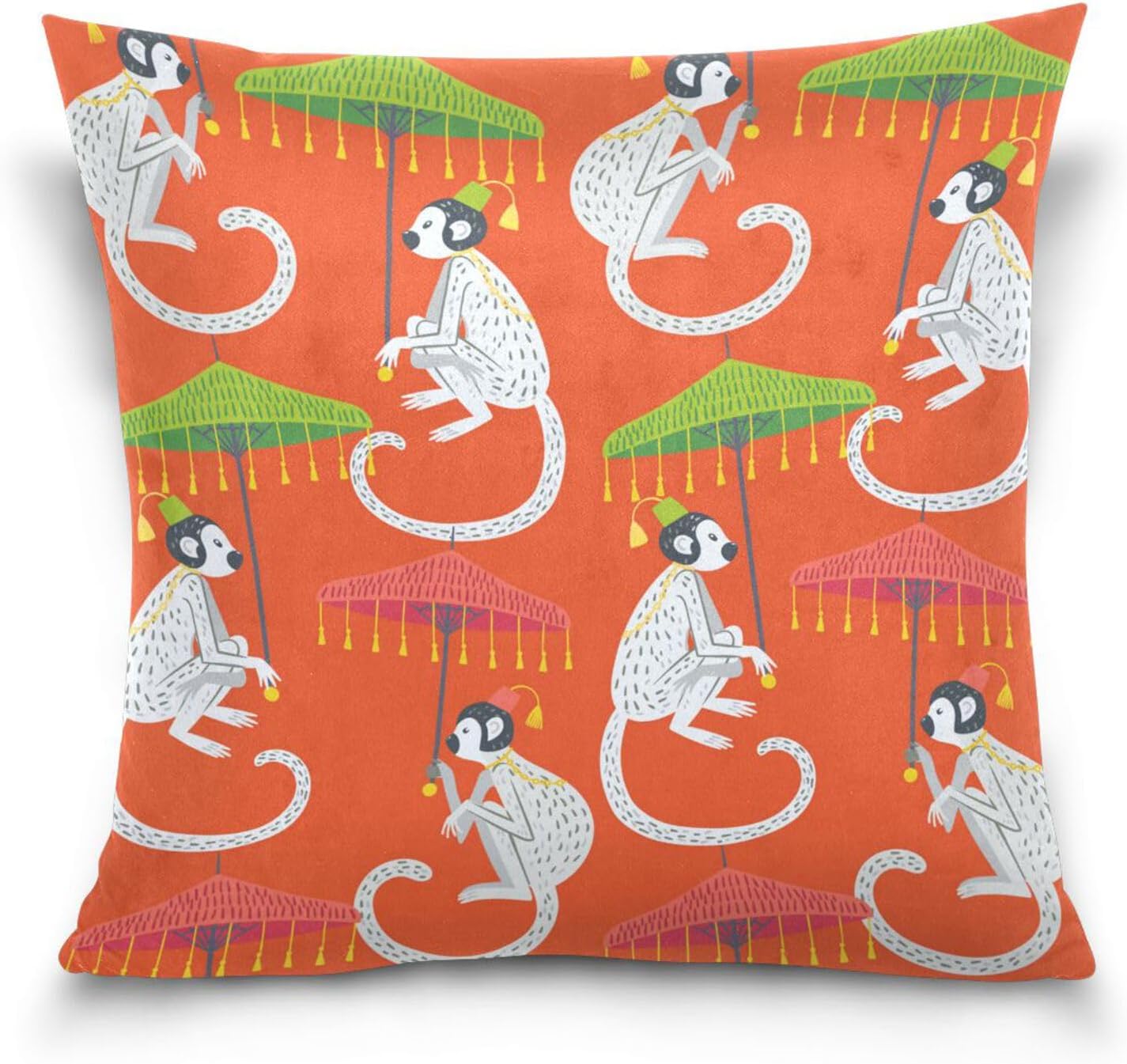 Amazon.com: pnyoin Throw Pillow Covers 16x16 Inch Soft Comfortable ...