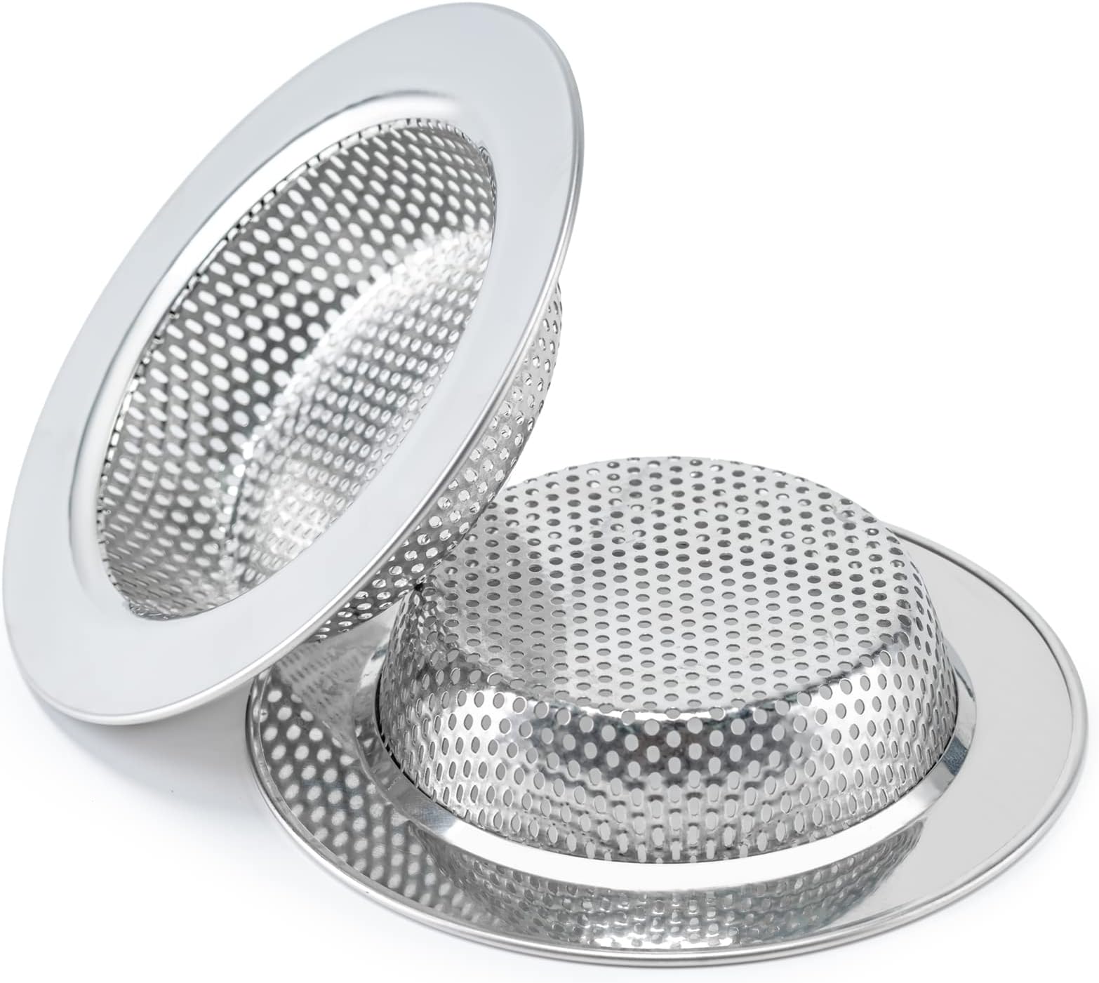 Kitchen Sink Drain Strainer, Flexible Sink Strainer with Stopper, 304 ...