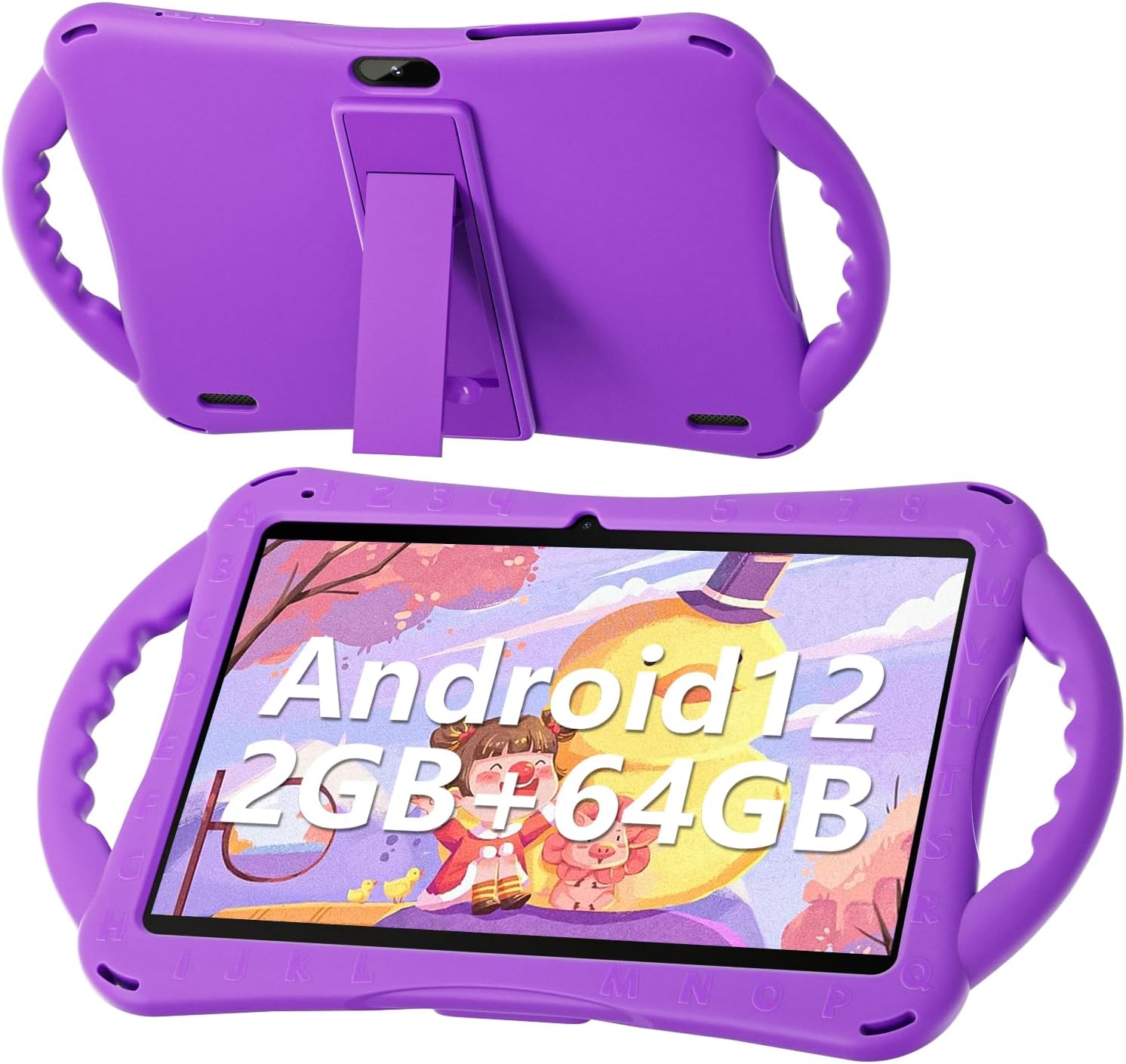 Amazon.com: Naclud Android 12 Tablet 2GB RAM 64GB ROM, Tablet for Kids ...