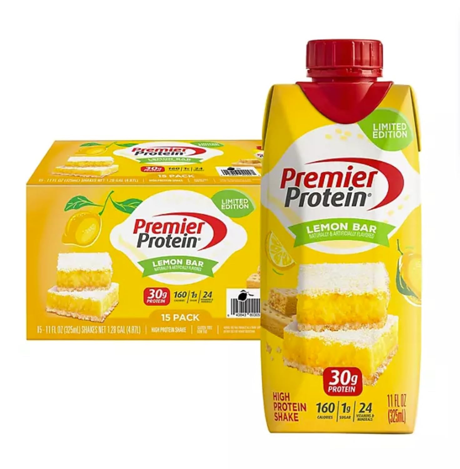 Amazon.com: NEW FLAVOR Protein Shake Lemon Bar Limited Edition 30g ...