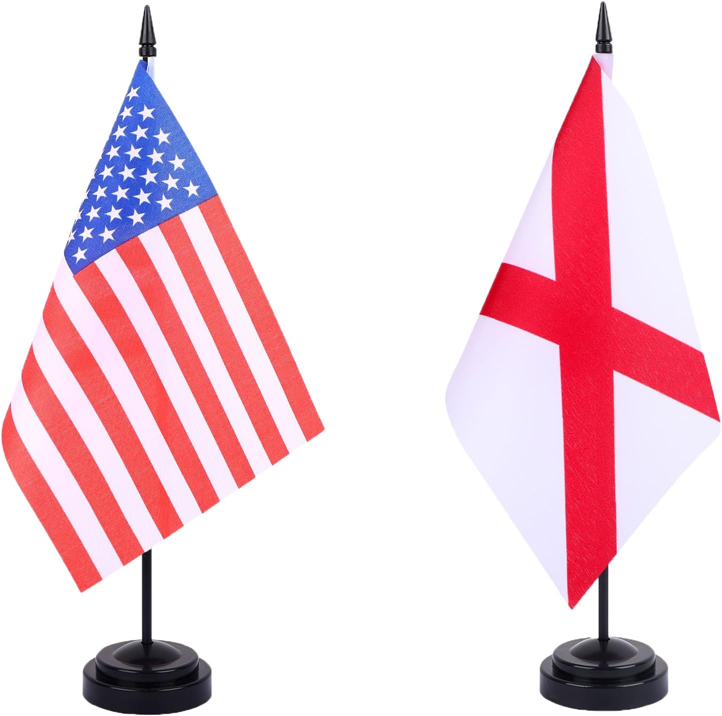 Amazon.com: WXTWK 2 Pack USA Alabama Flag Alabama State Desk Flag Set ...