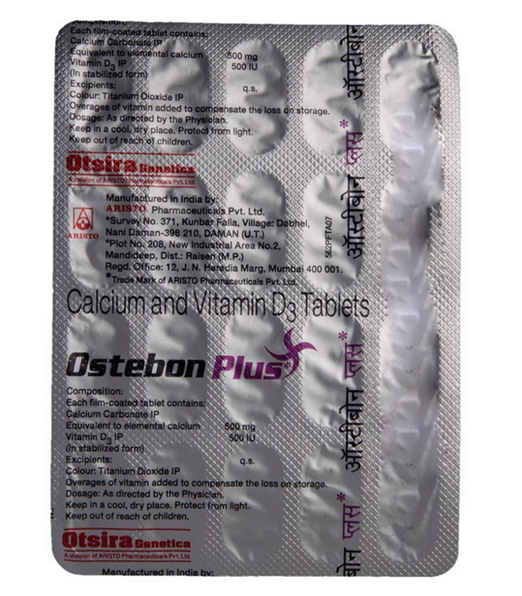 Ostebon Plus - Strip of 15 Tablets : Amazon.in: Health & Personal Care