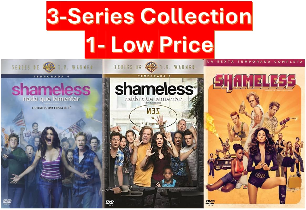 Amazon.com: Shameless: The Tv Series Collection - Seasons 4,5 & 6 [DVD ...