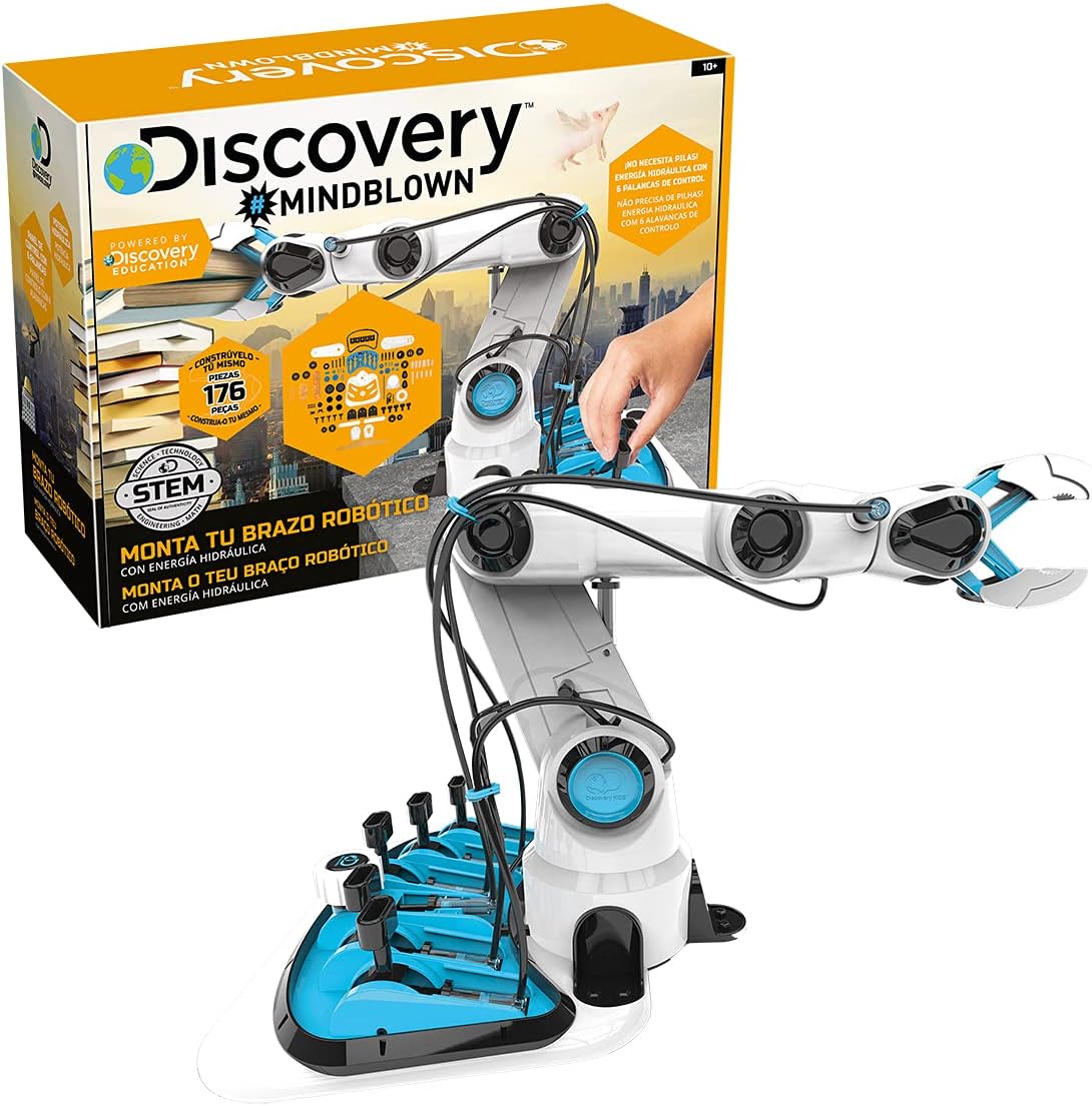 Discovery Toy DIY Robotic Arm With Hydraulic : Amazon.com.au ...