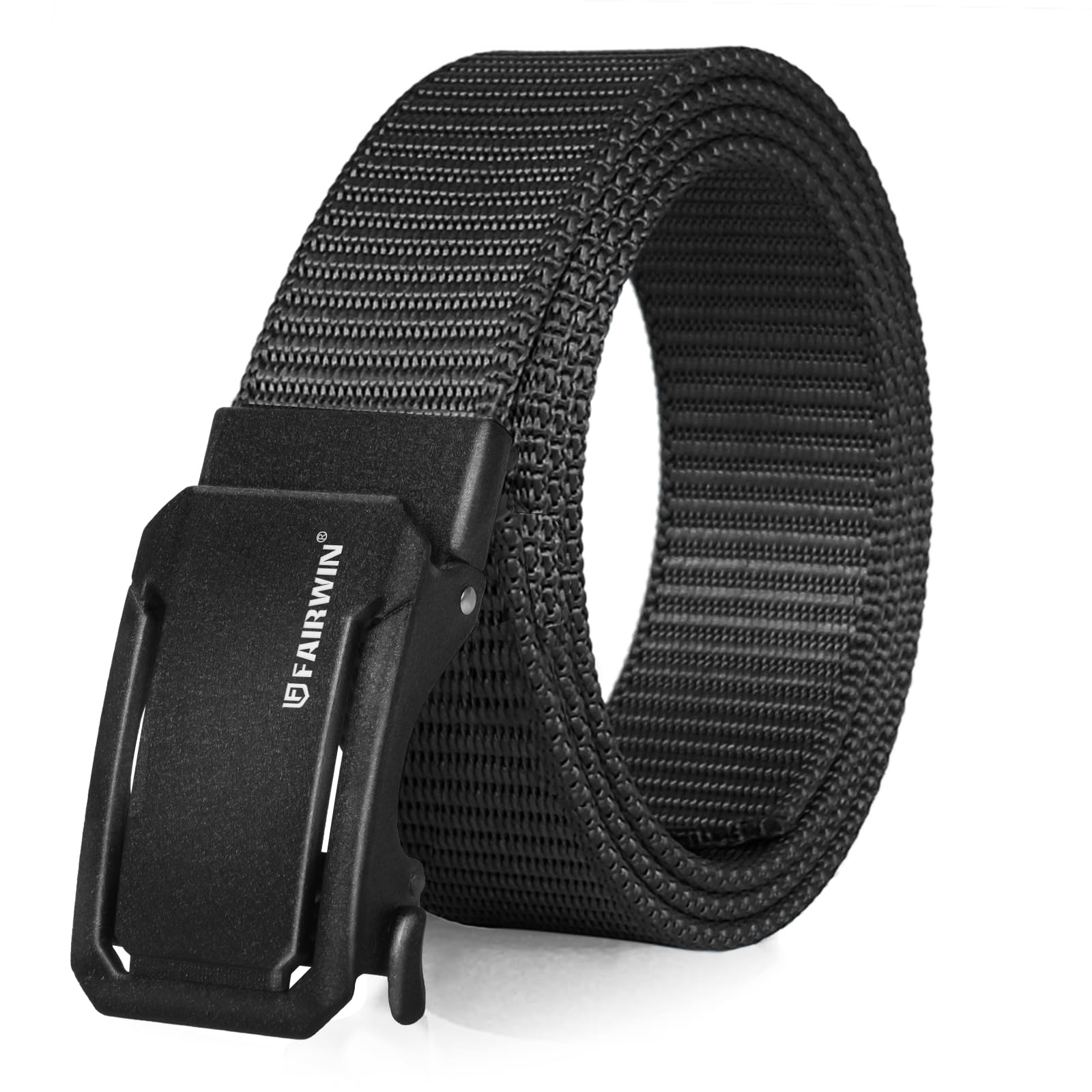 Snapklik.com : FAIRWIN Ratchet Belts For Men - Nylon Web Belts For Golf ...