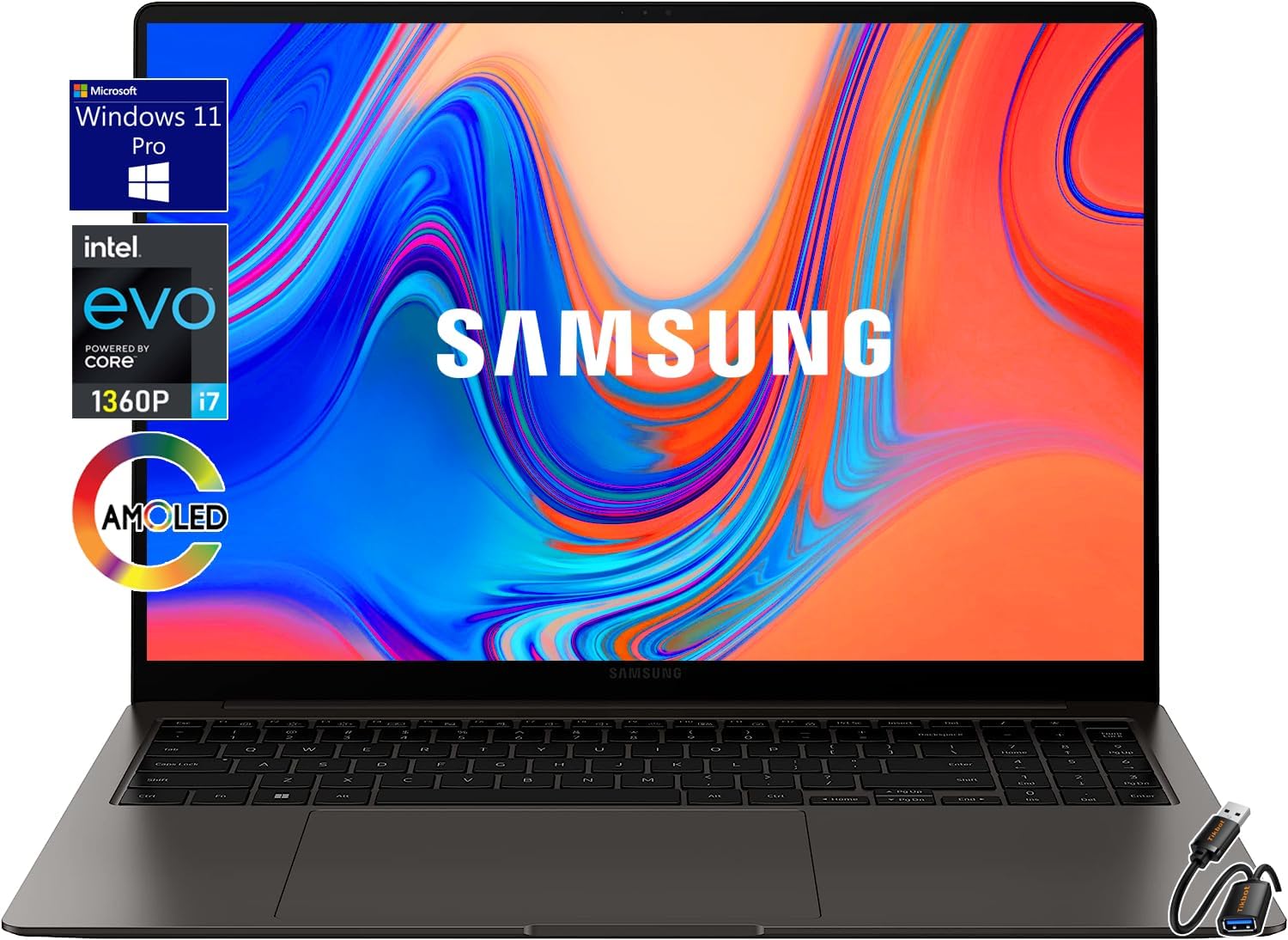 Amazon.com: SAMSUNG Galaxy Book3 Pro 14” Ultra Slim Laptop, 3K AMOLED ...