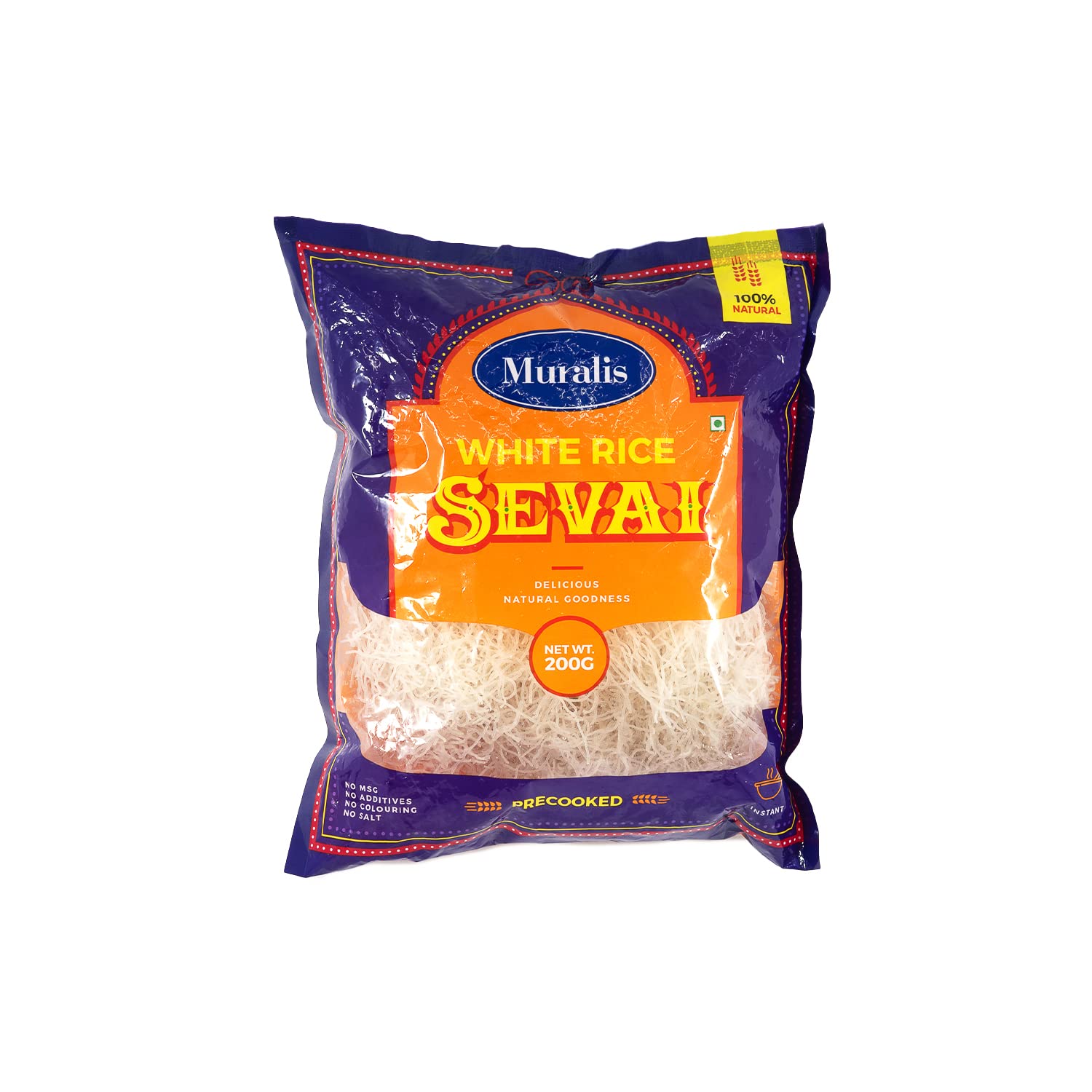 Muralis White Rice Sevai 200gms : Amazon.in: Grocery & Gourmet Foods