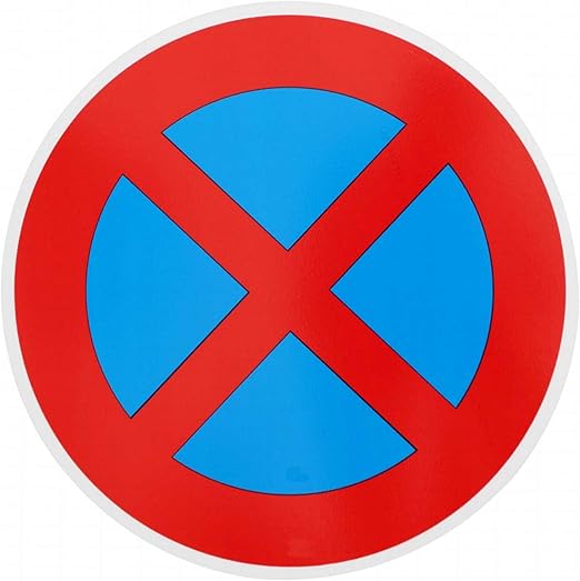 ORIGINAL Verkehrszeichen HALTVERBOT Nr. 283-50 Verkehrsschild Schild ...