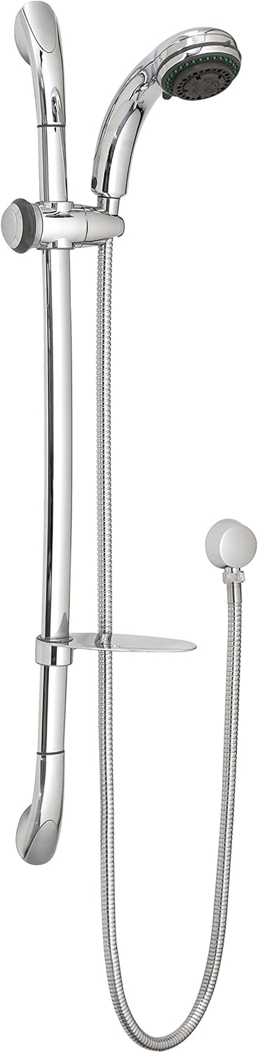 Nuie A3273A ǀ Modern Bathroom Round Luxury Curved Slide Rail Kit with ...