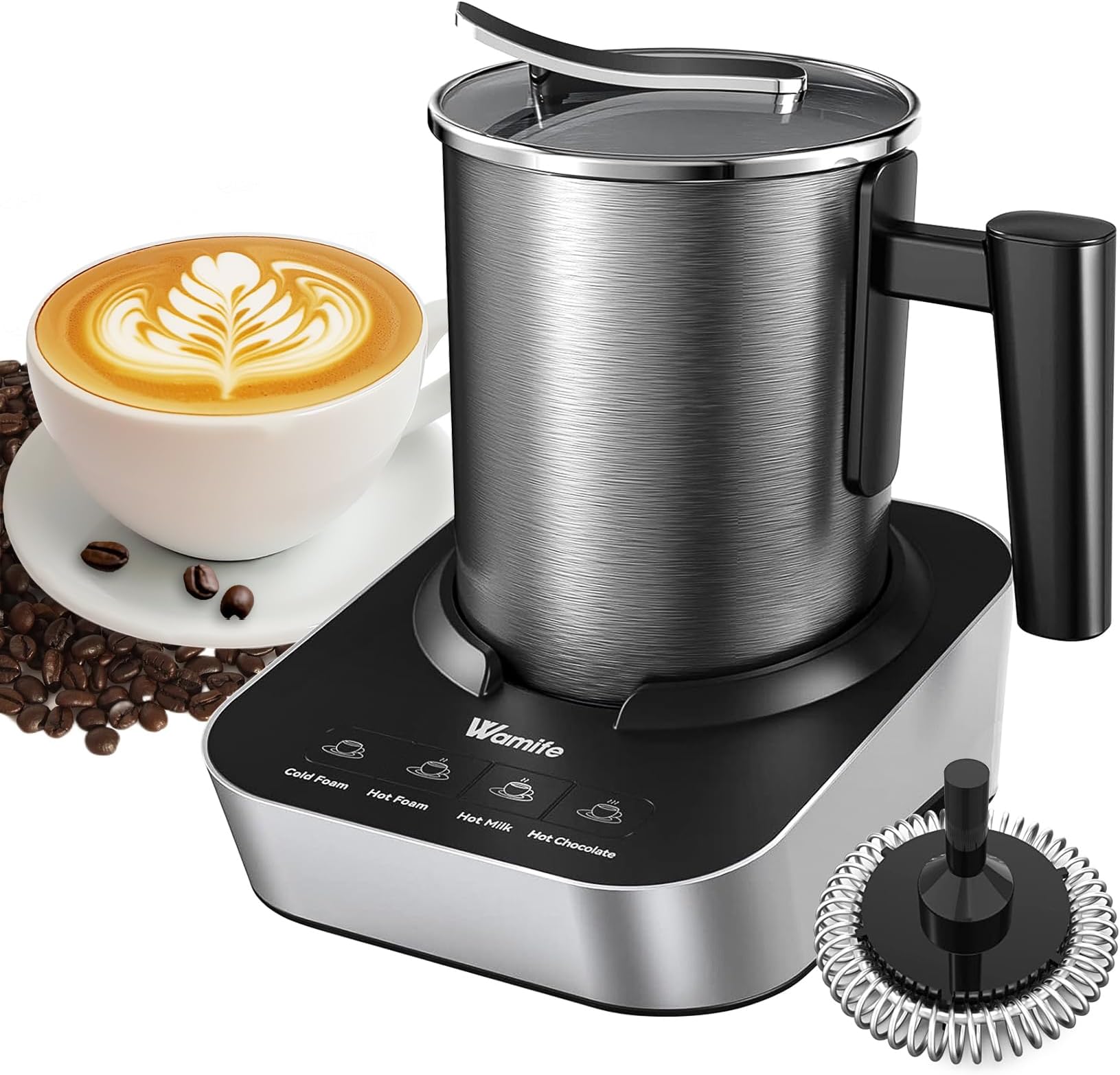 Amazon.com: Instant Pot Instant Magic Froth 9-in-1 Electric Milk ...