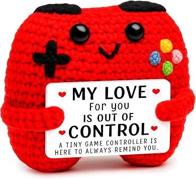 Crochet Game Controller Plush – “My Love for You Is Out of Control ...