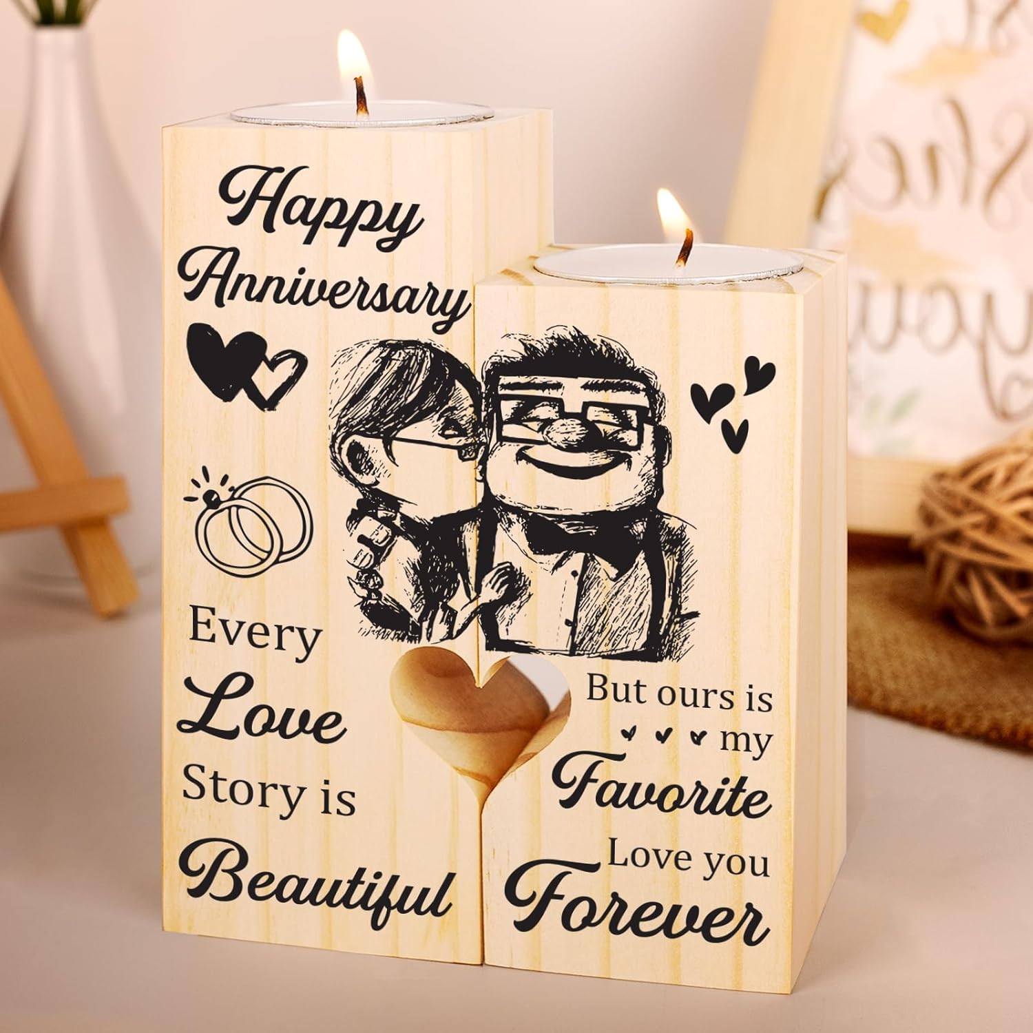 Amazon.com: Happy Anniversary Wedding Gifts for Wife, Girlfriend, Her ...