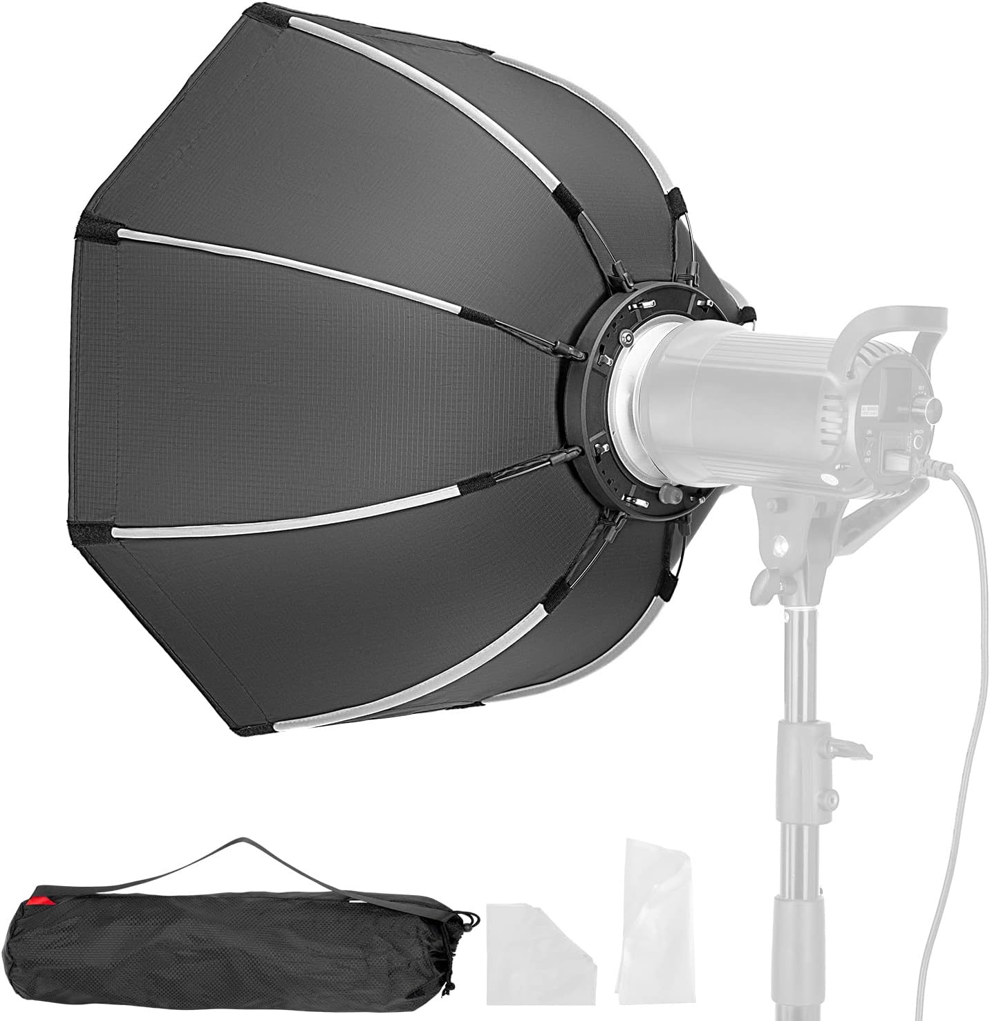 Amazon.com : FOMITO Octagon Softbox 25.6 inch/65cm Quick Release Soft ...