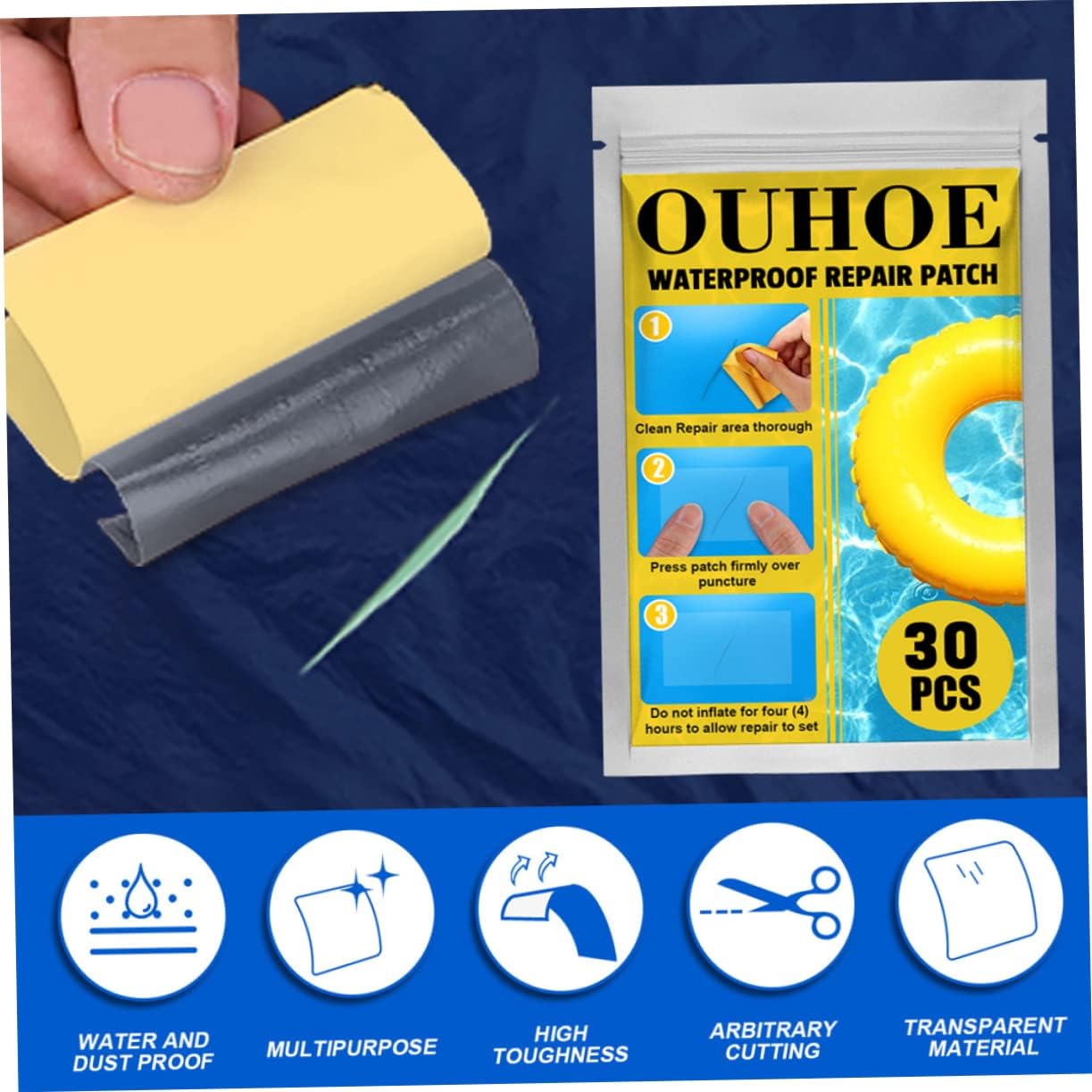 90 pcs Swim Ring Patch rain Jackets Inflatable Swimming Pool inflated ...