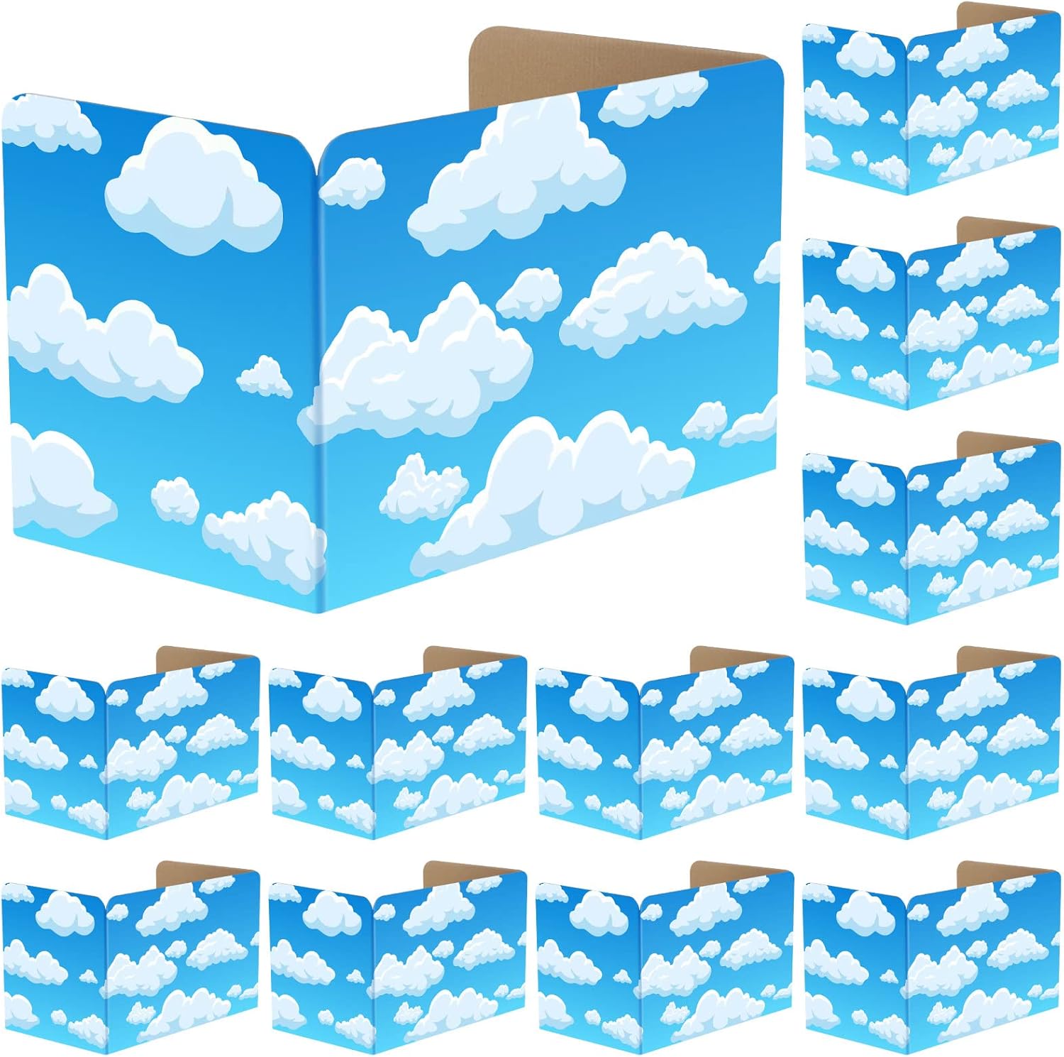 Amazon.com : 24 Pack Privacy Folders Boards for Student Desks Classroom ...
