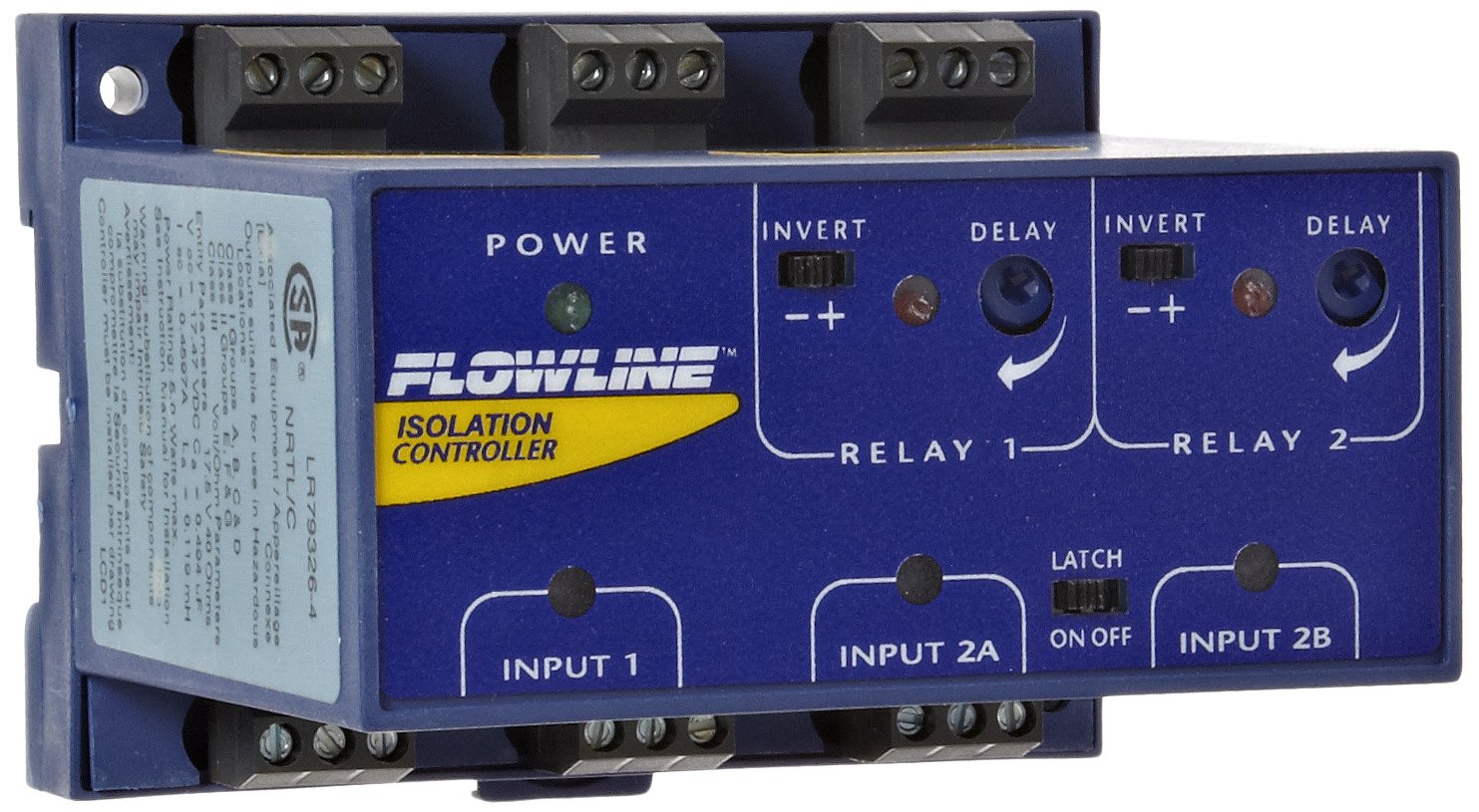 Flowline LC92-1001 Isolation Remote Level Controller, 2 Relays (1 ...