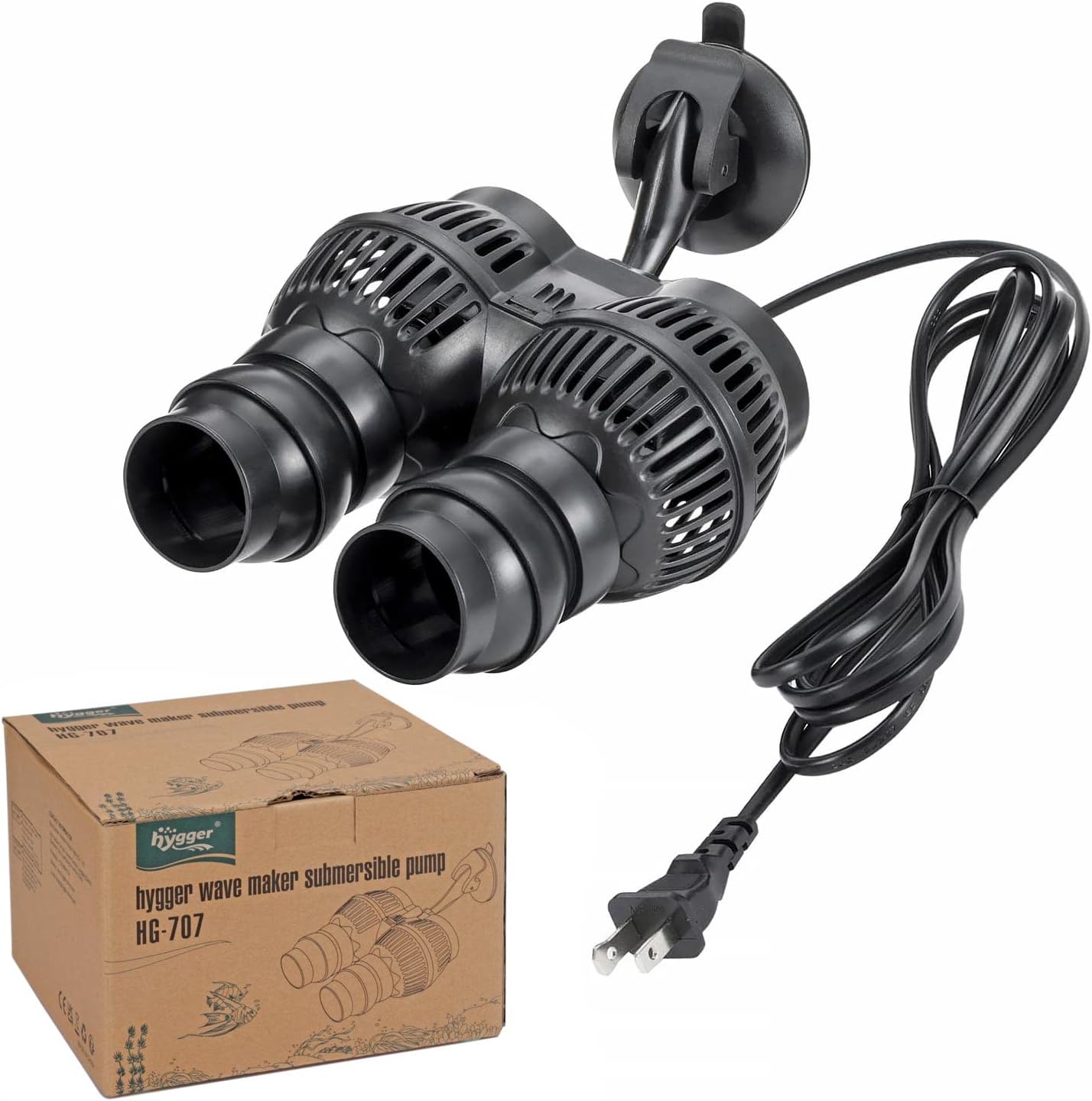 Amazon.com : hygger Submersible Aquarium Powerhead 2000GPH Fish Tank ...