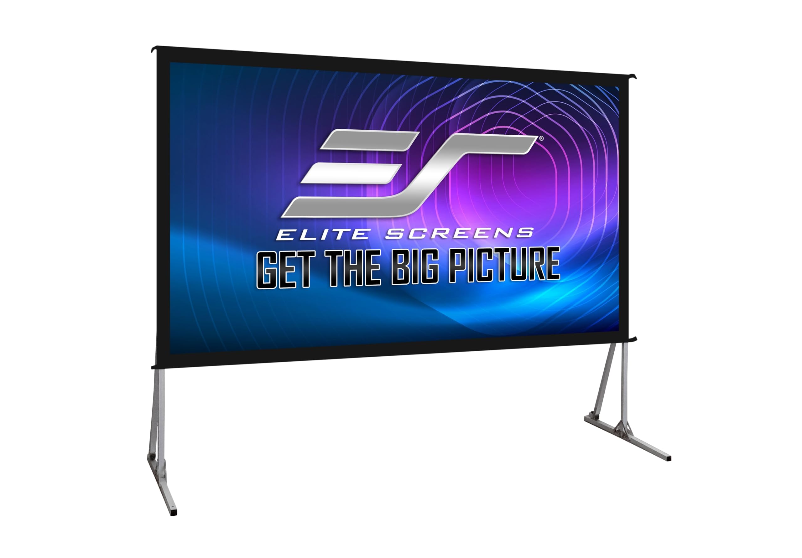 Elite Screens Yard Master 2, 120-INCH Outdoor Indoor Projector Screen ...