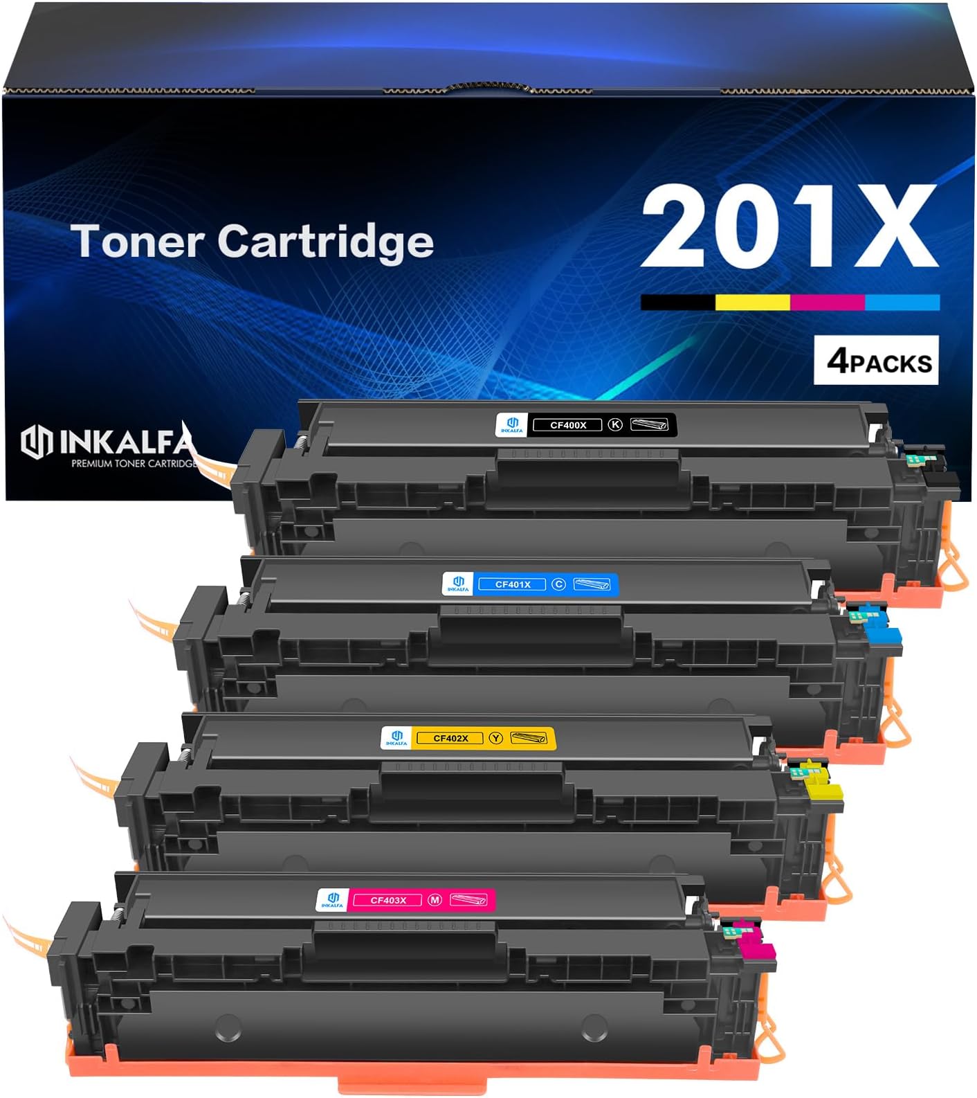 Amazon.com: HP 201X Black High-yield Toner Cartridge | Works with HP ...