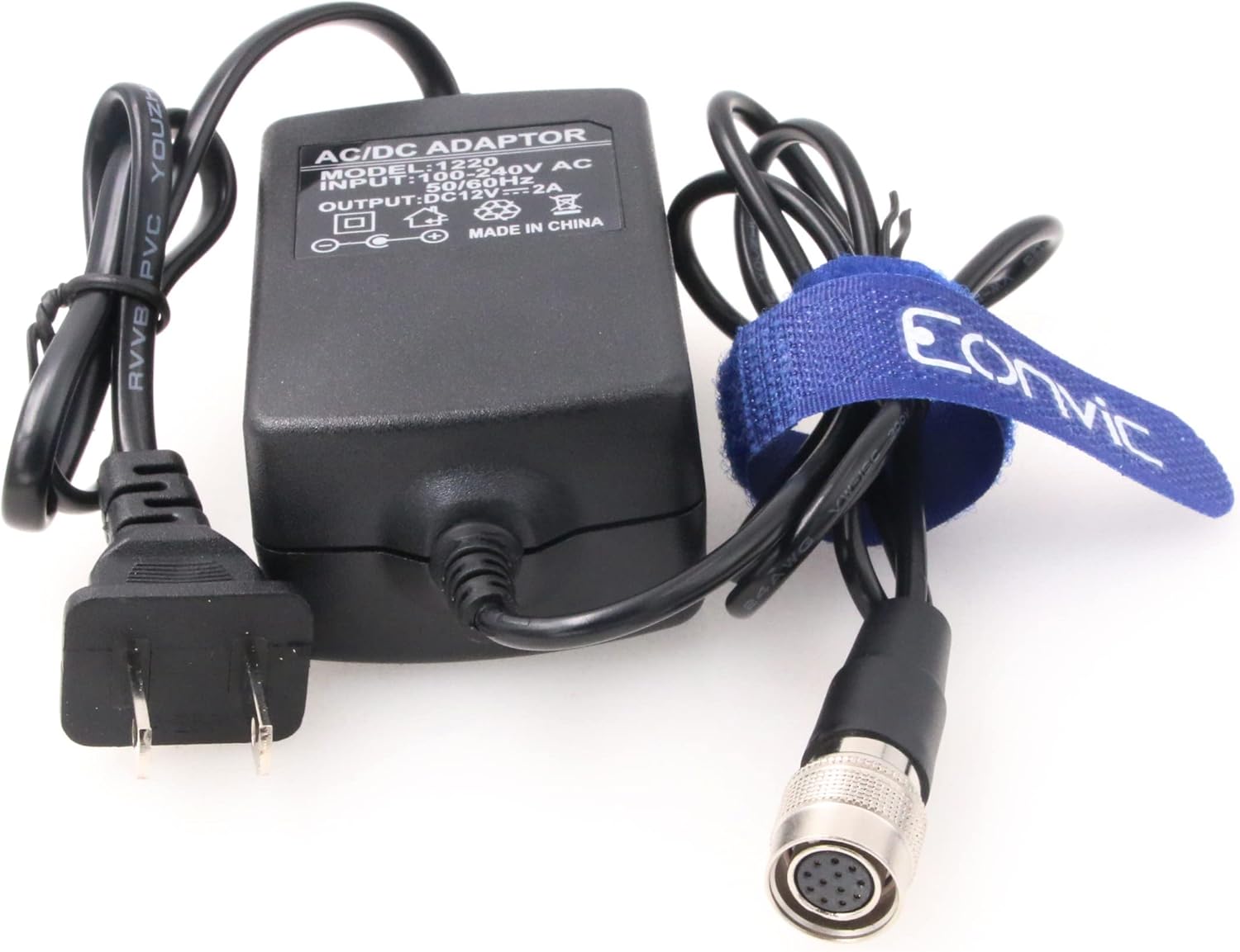 Amazon.com: Eonvic 12V 2A Basler AVT GIGE Camera Power Adapter Hirose ...