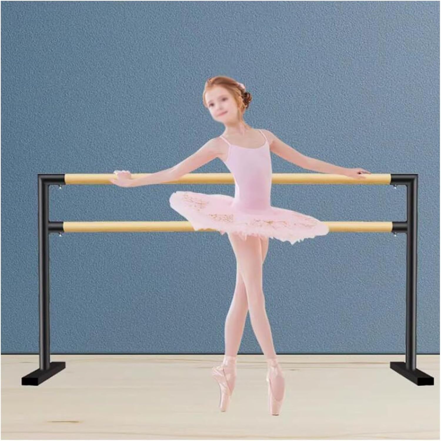 Amazon.com: SDdPulse Ballet Barre,Double Freestanding Portable Ballet ...